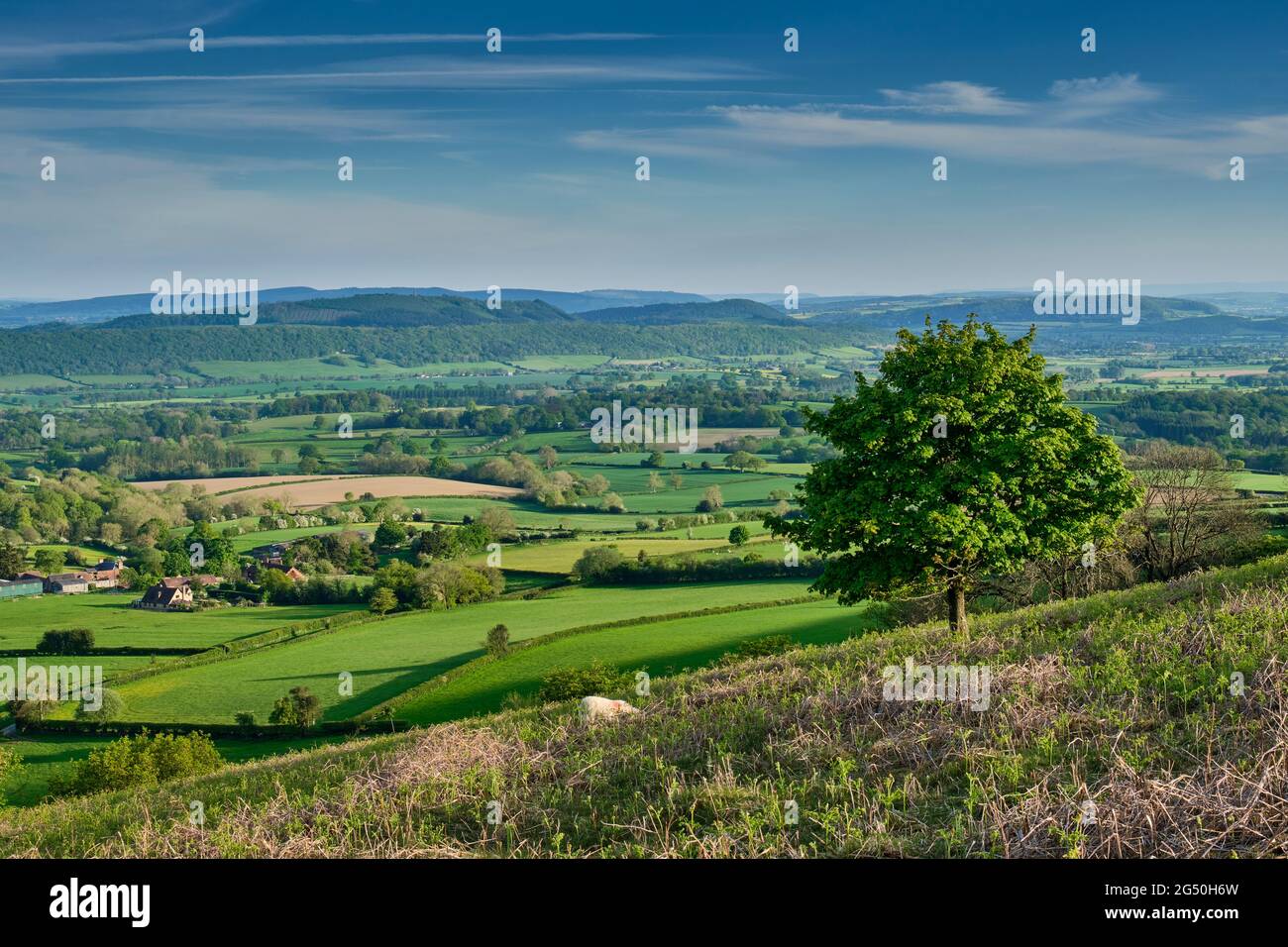 Wenlock edge farm hi-res stock photography and images - Alamy