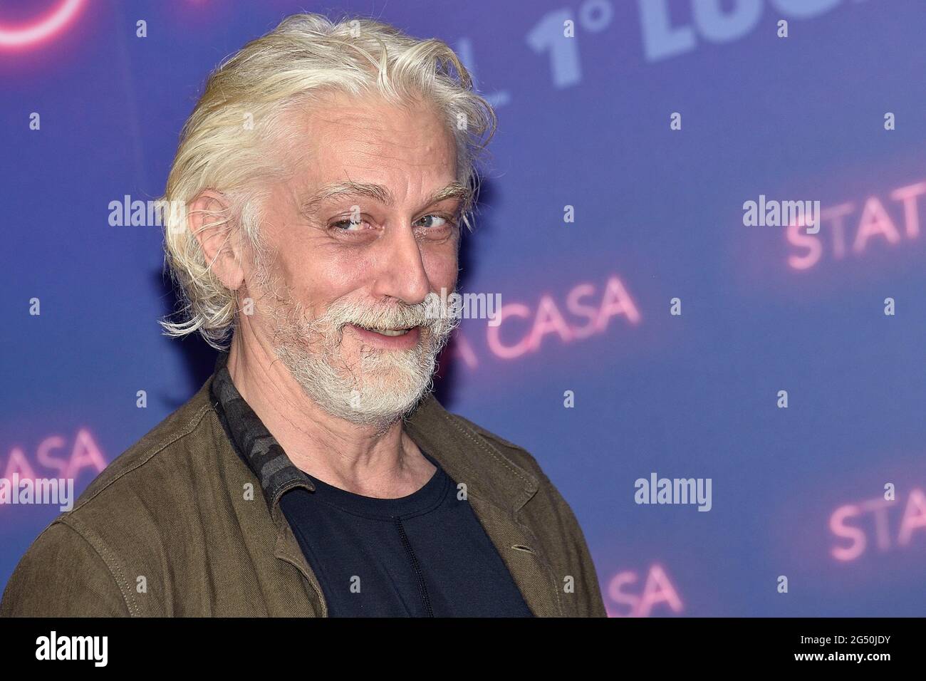 Rome, Italien. 24th June, 2021. The Italian actor Tommaso Ragno during ...