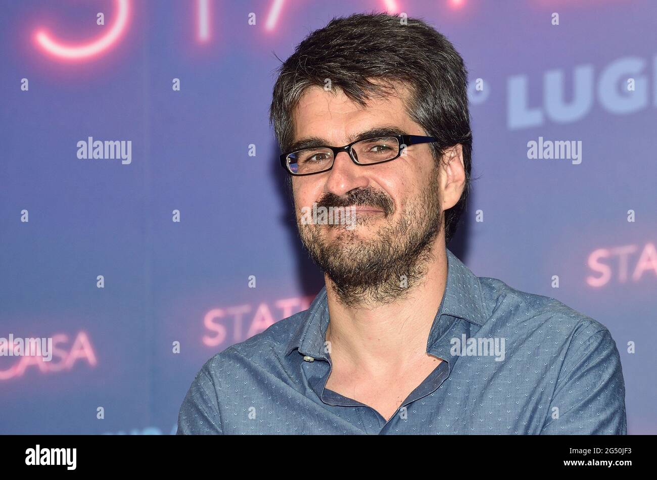 Rome, Italien. 24th June, 2021. The Italian director Roan Johnson ...