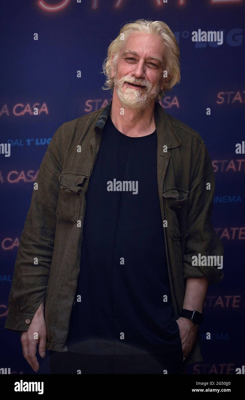 Rome, Italien. 24th June, 2021. The Italian actor Tommaso Ragno during ...