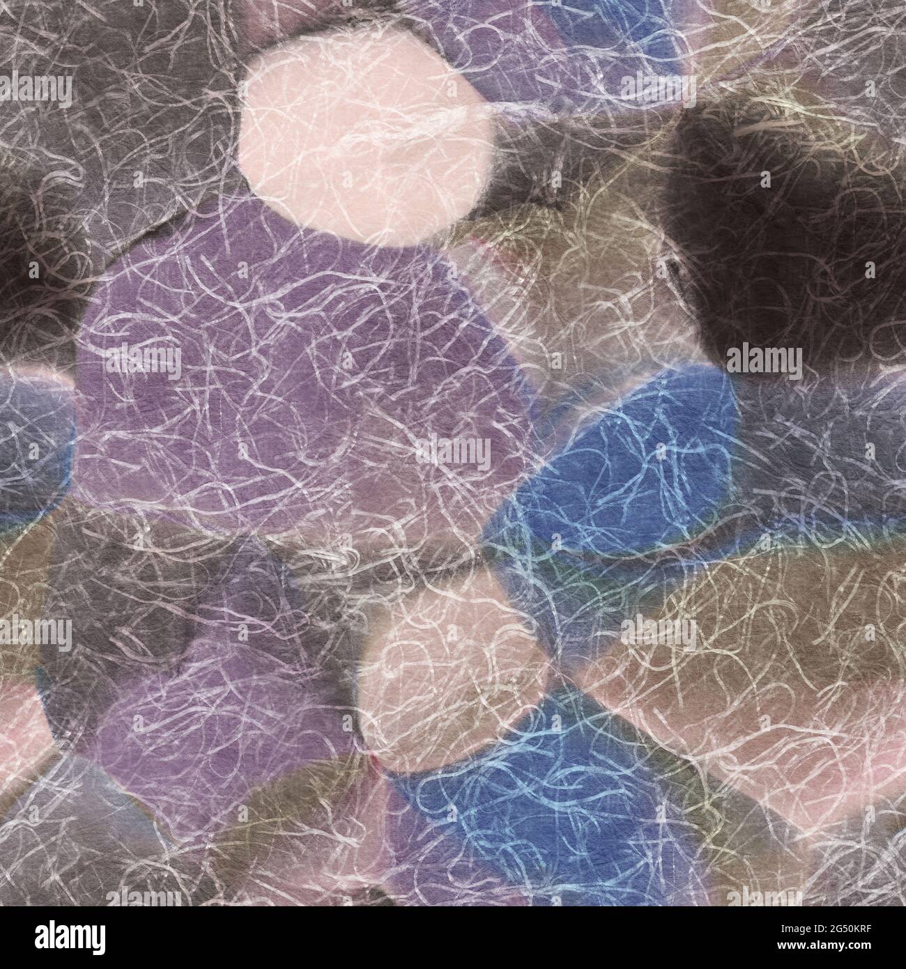 Seamless abstract blobs of color paper texture Stock Photo - Alamy