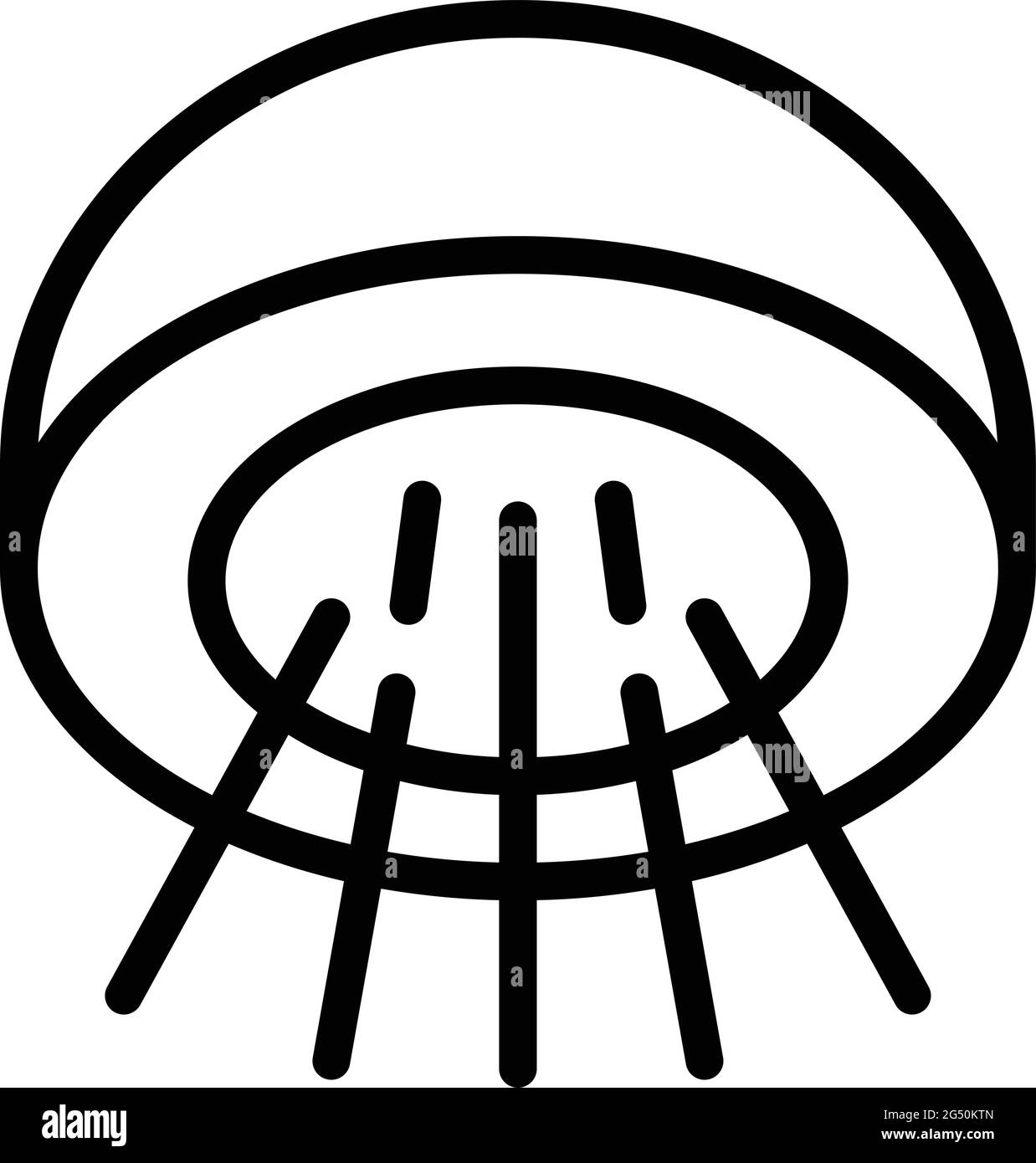Shower head icon. Outline Shower head vector icon for web design ...