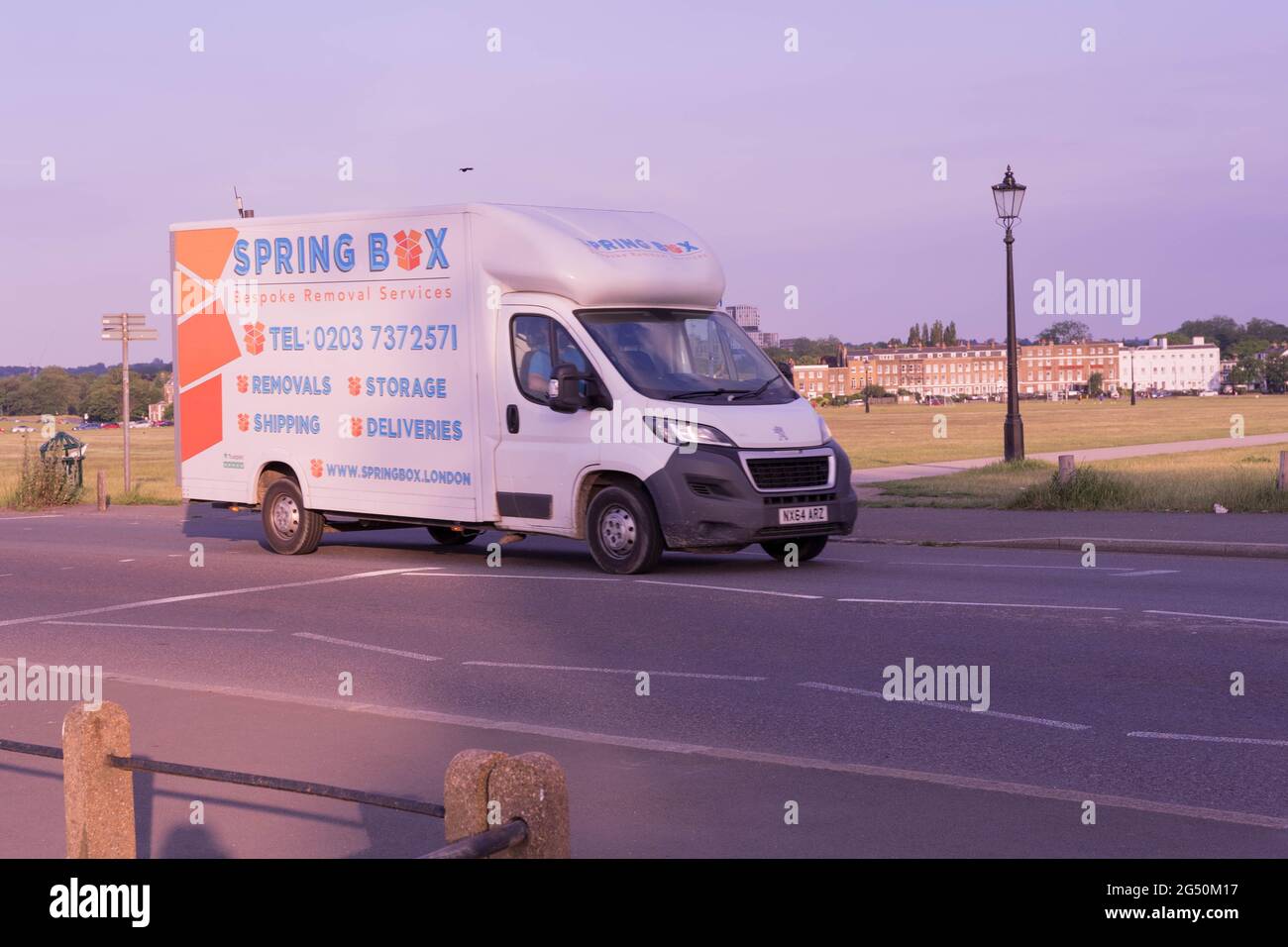Storage van hi-res stock photography and images - Alamy