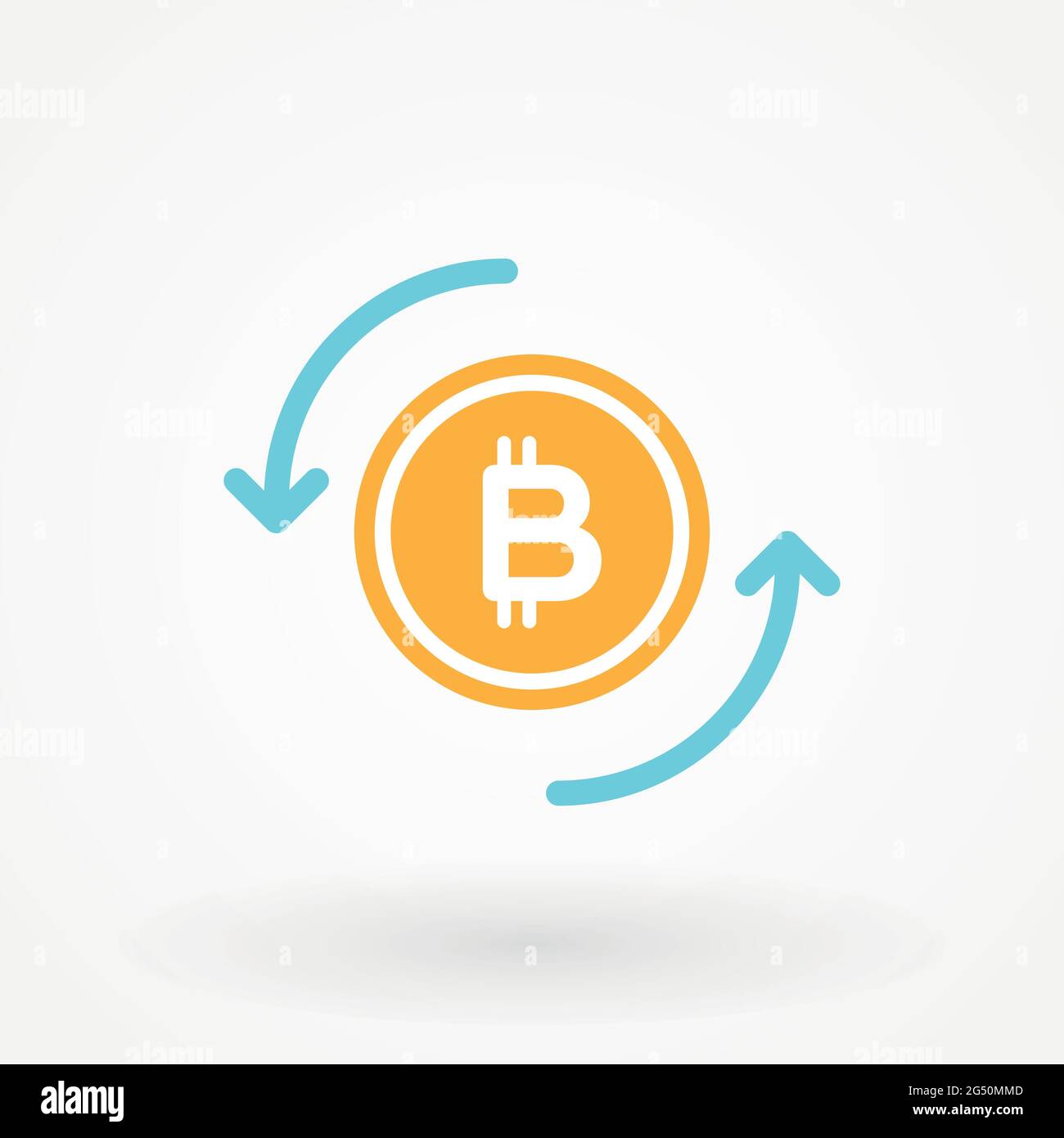 Bitcoin. Crypto currency concept. Digital currency. Vector illustration ...