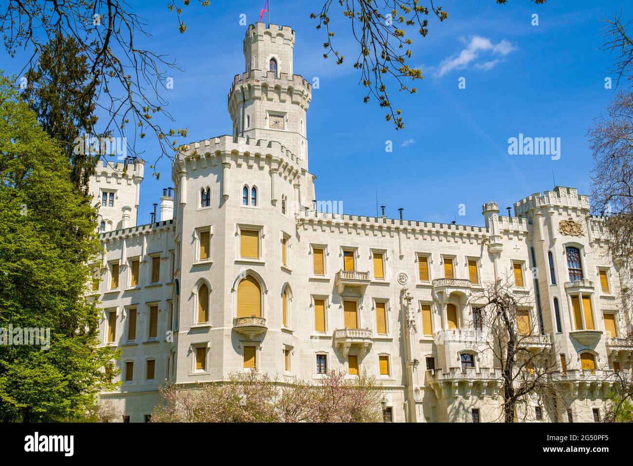 Hluboka castle hi-res stock photography and images - Alamy