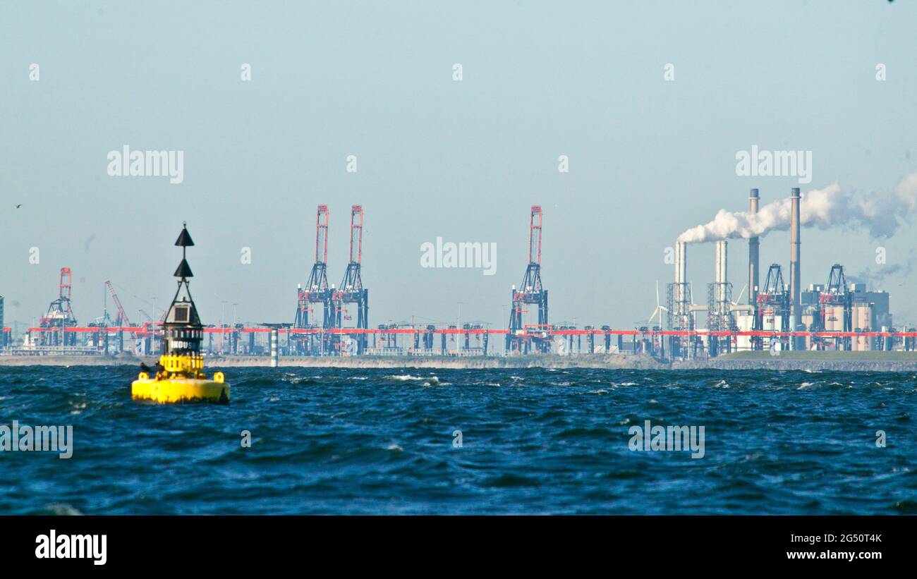oil refinery in Rotterdam, Netherlands Stock Photo - Alamy
