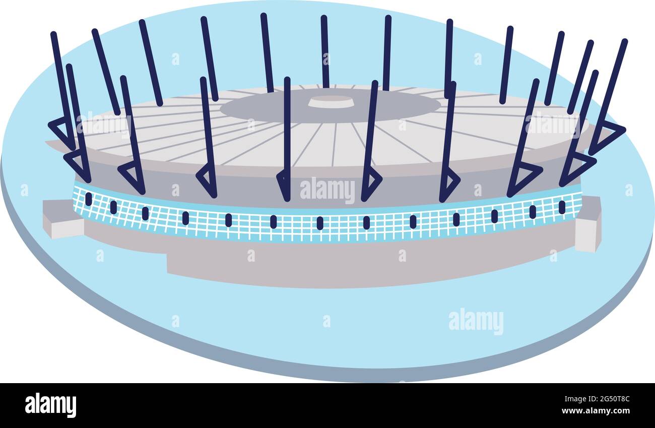 Stadium vector hi-res stock photography and images - Alamy