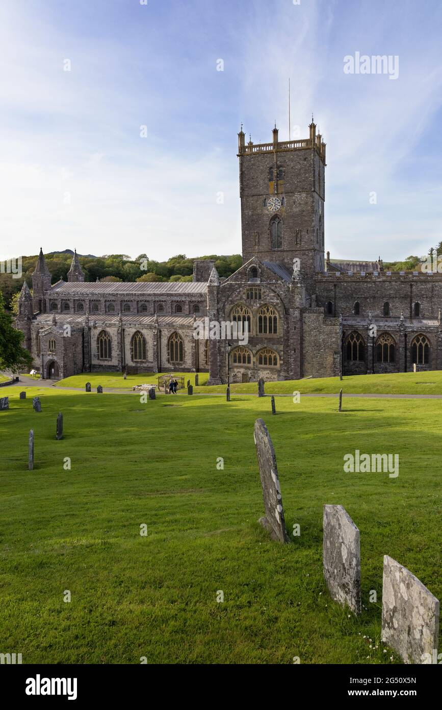 St Davids Cathedral Wales; In St Davids, Pembrokeshire, the smallest ...
