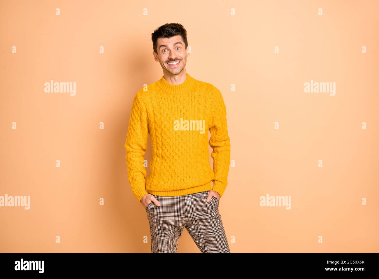 Photo amazed charming man hi-res stock photography and images - Alamy