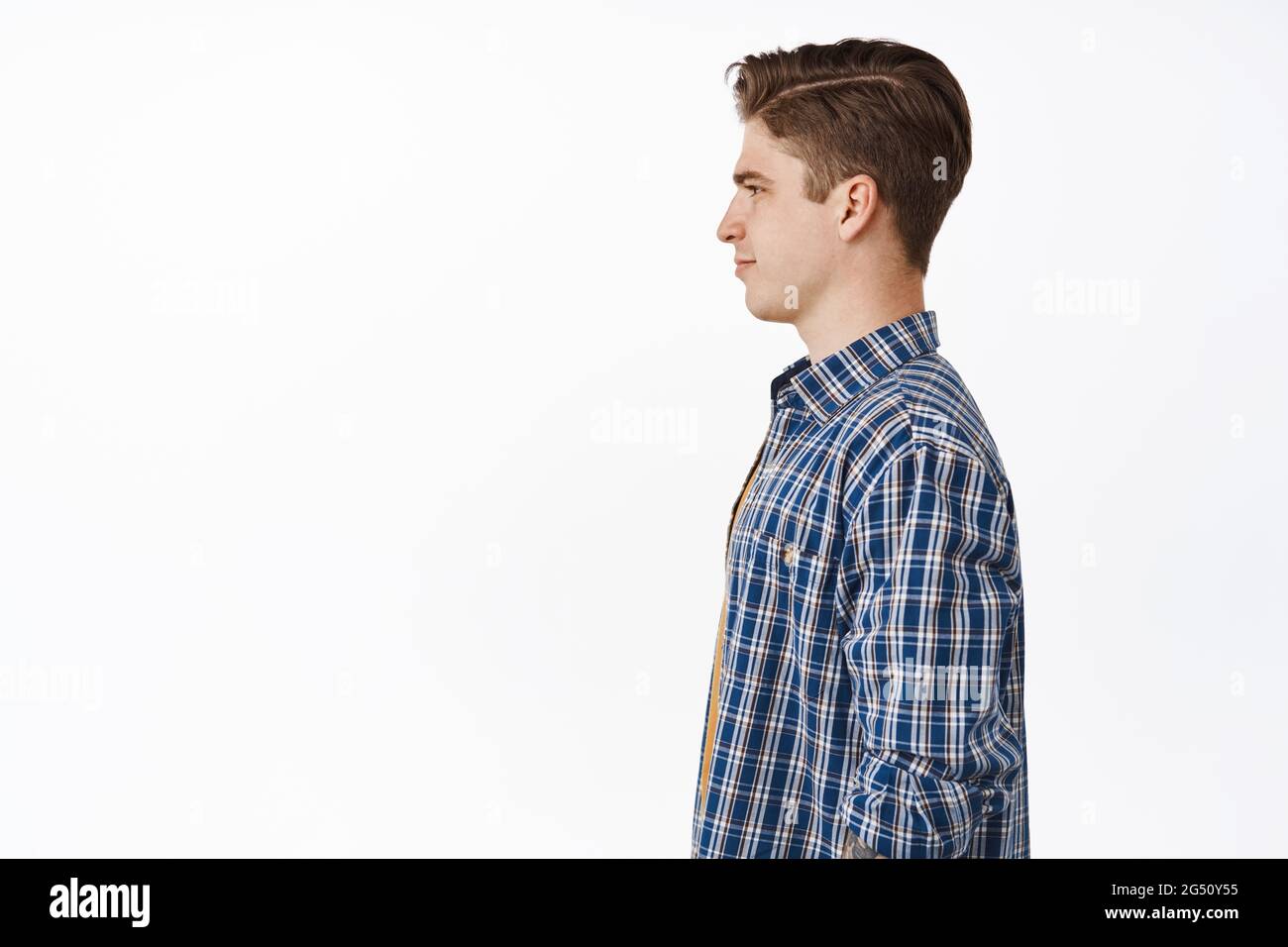Profile teen boy hi-res stock photography and images - Alamy