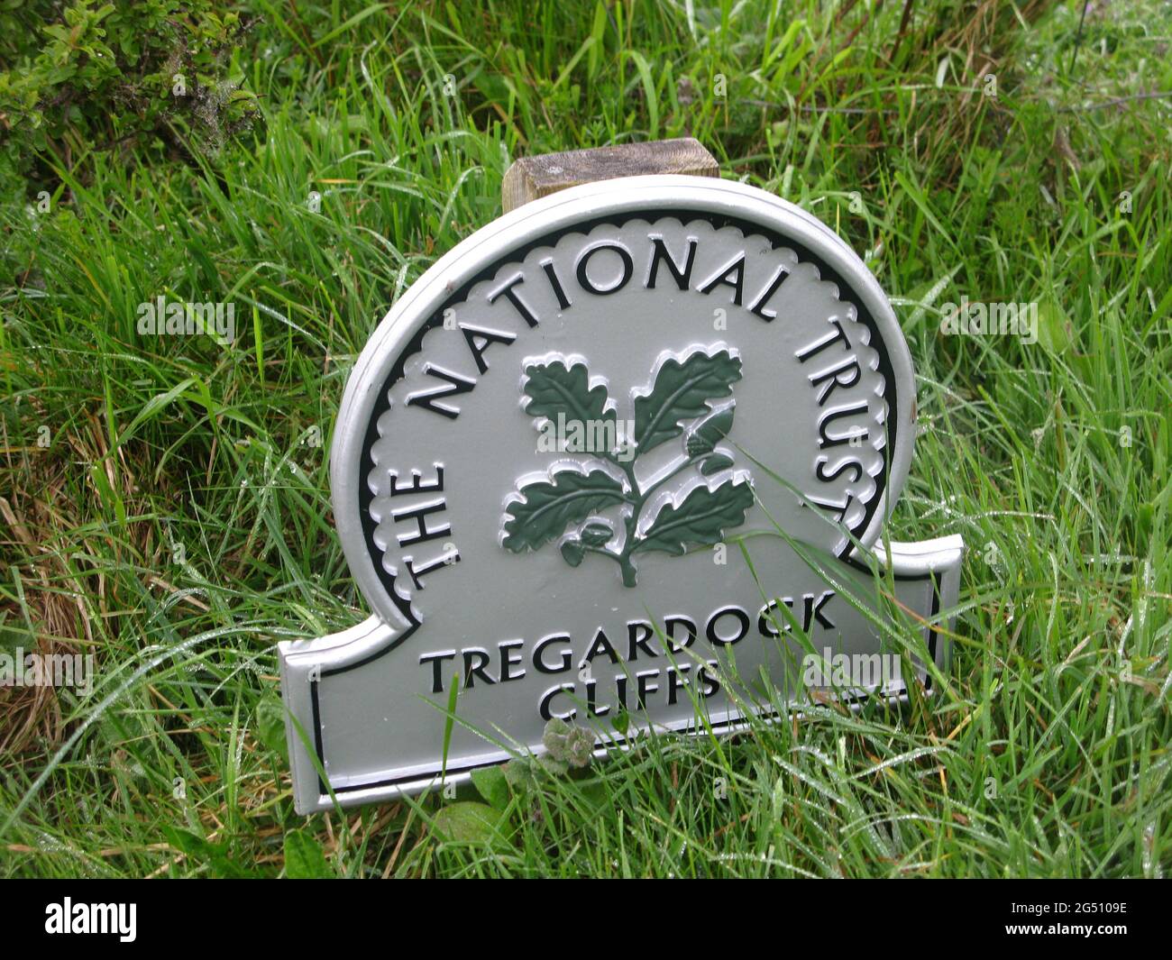 South west coast path. North Cornwall. West country. England. UK Stock ...