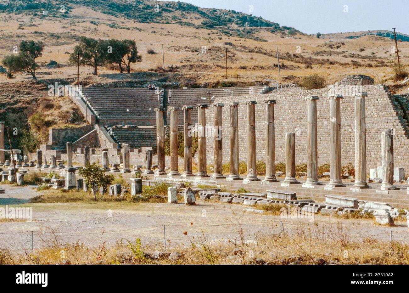 Pergamon/Pergamos - ruins of ancient city in Izmir province (a rich and ...