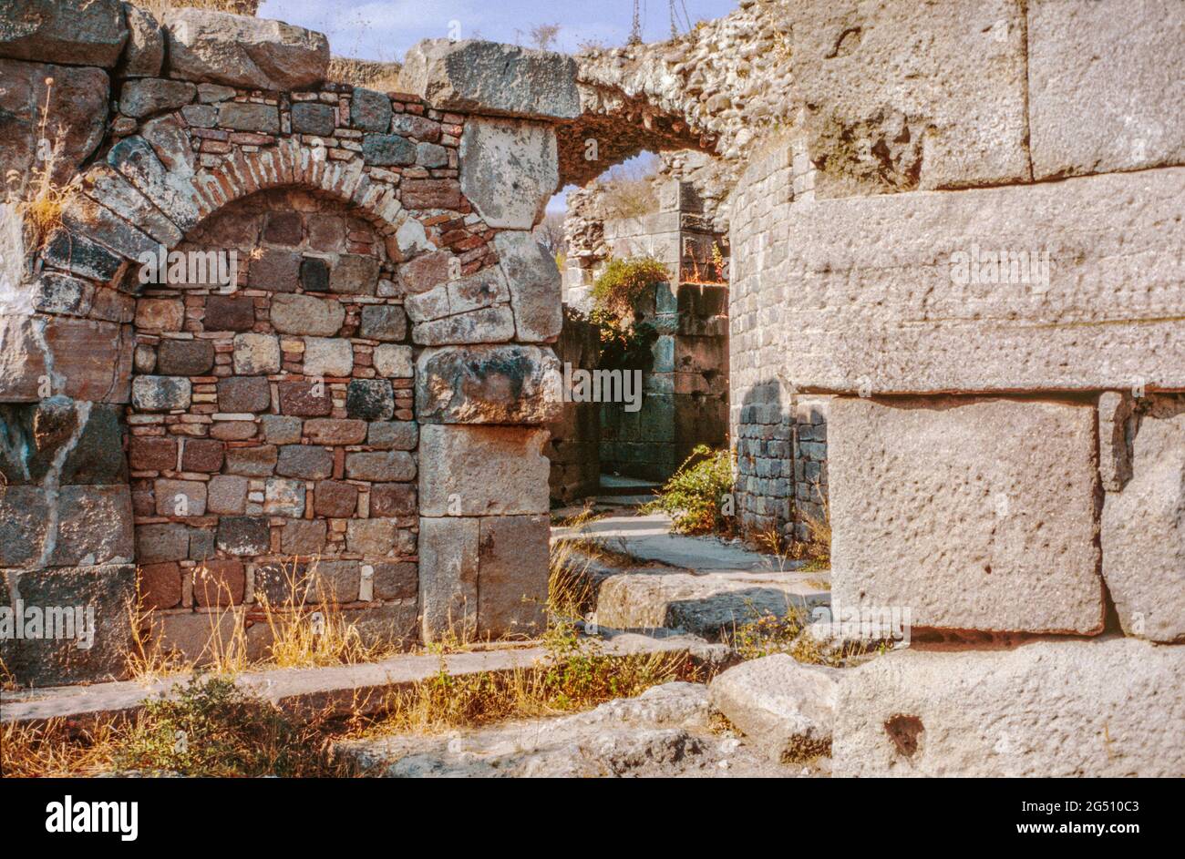Pergamon/Pergamos - ruins of ancient city in Izmir province (a rich and ...