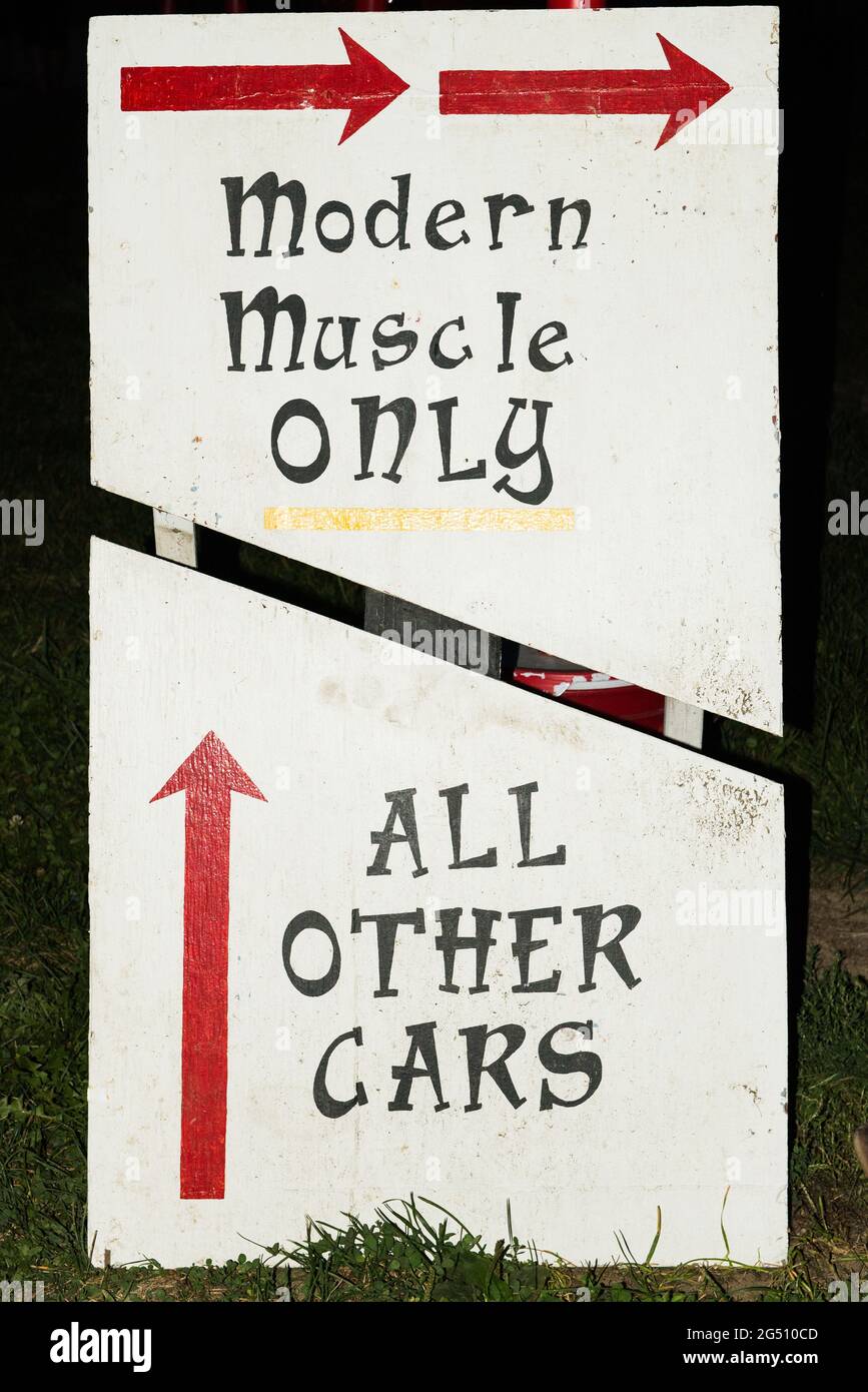 Hot rod sign hi-res stock photography and images - Alamy