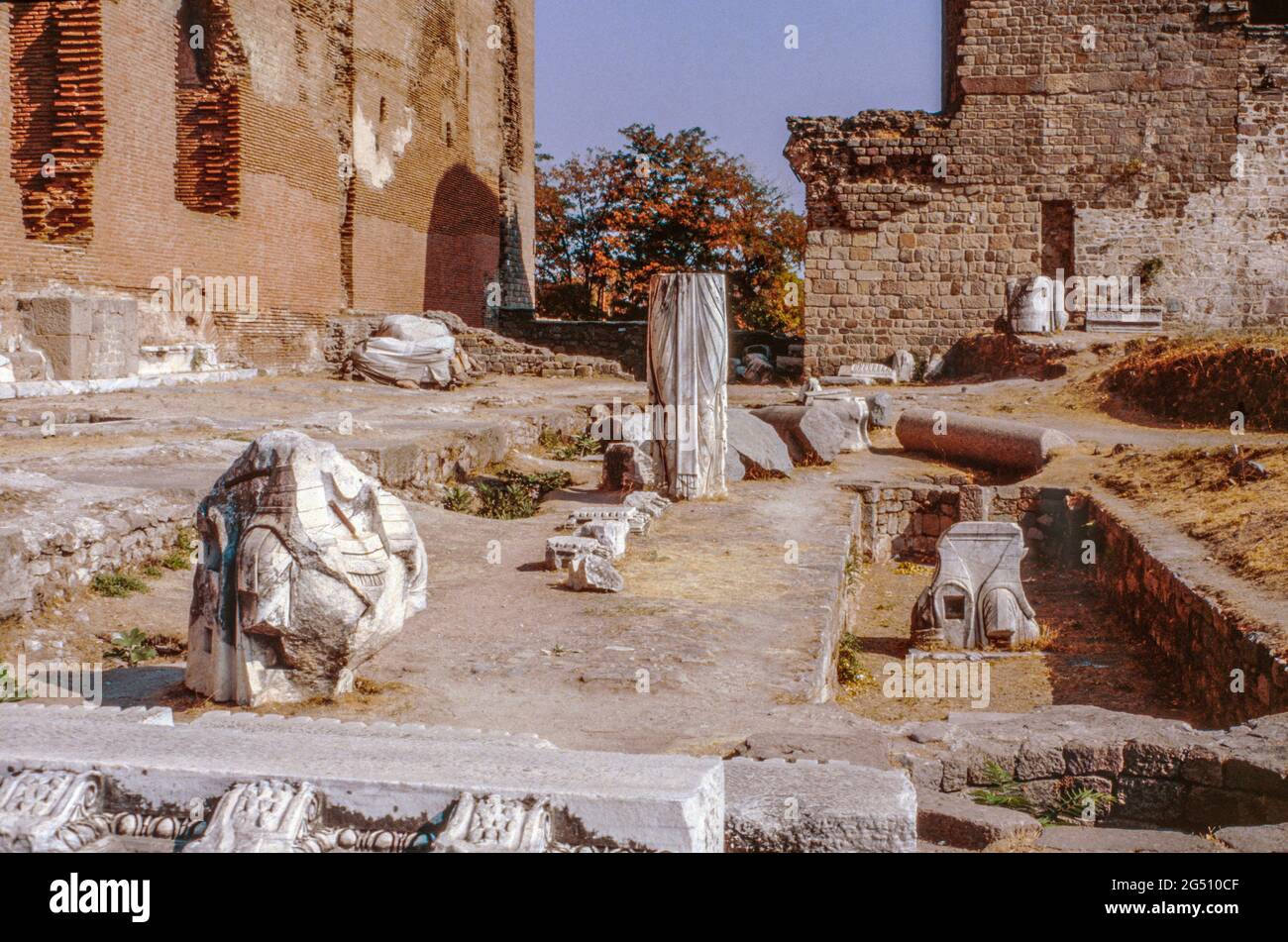 Pergamon/Pergamos - ruins of ancient city in Izmir province (a rich and ...
