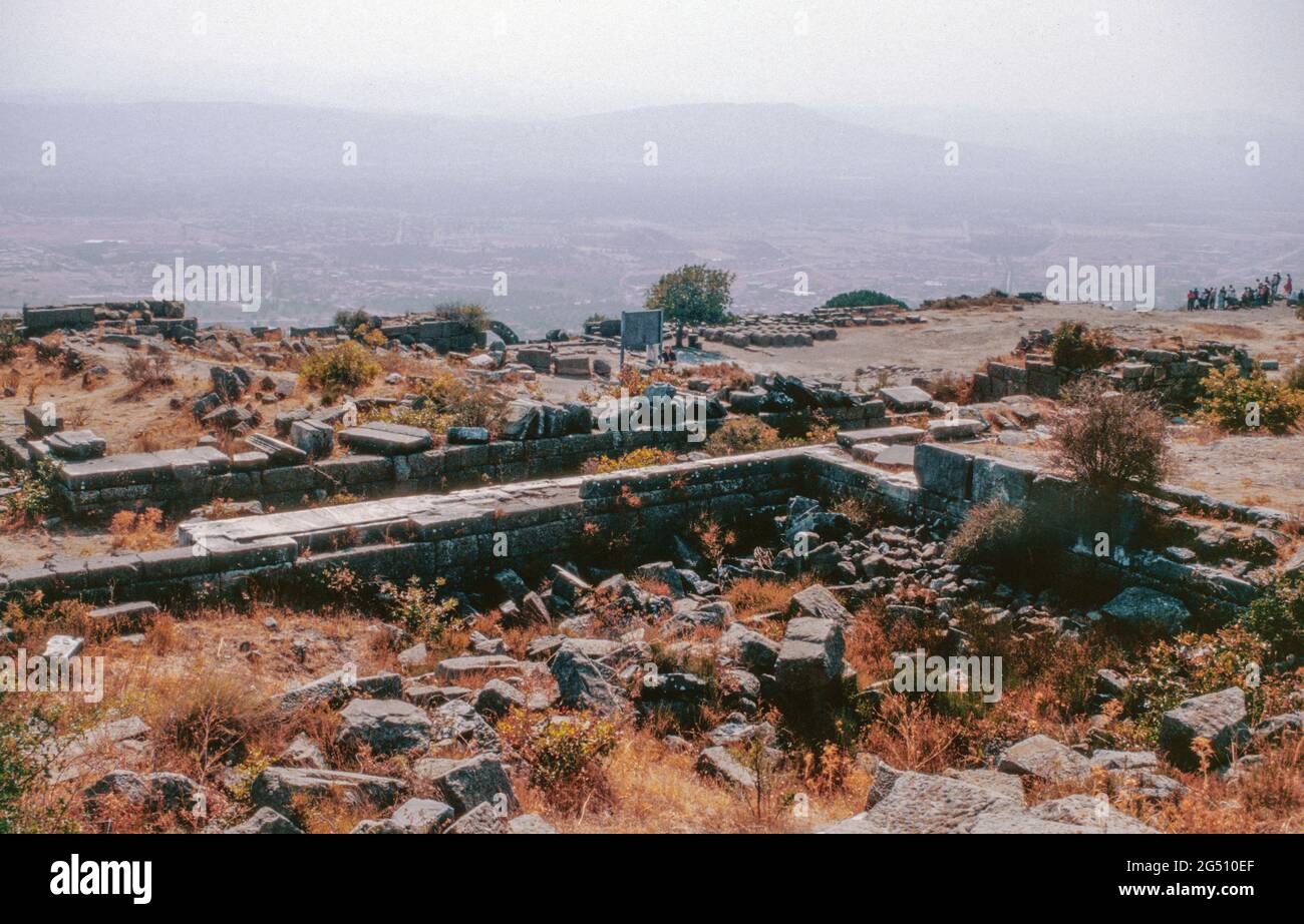 Pergamon/Pergamos - ruins of ancient city in Izmir province (a rich and ...