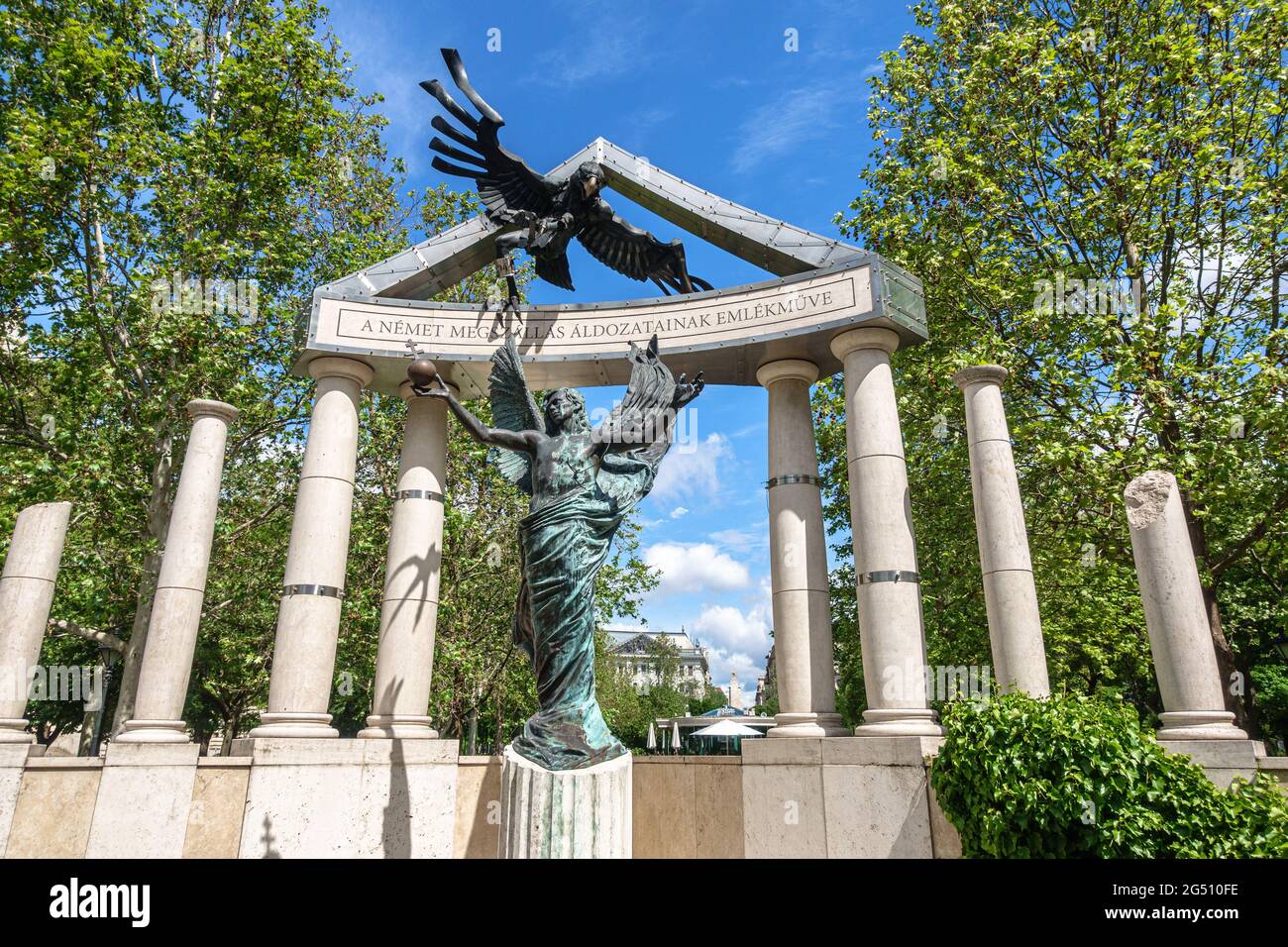 The controversial World War II German occupation memorial on Szabadsag ...