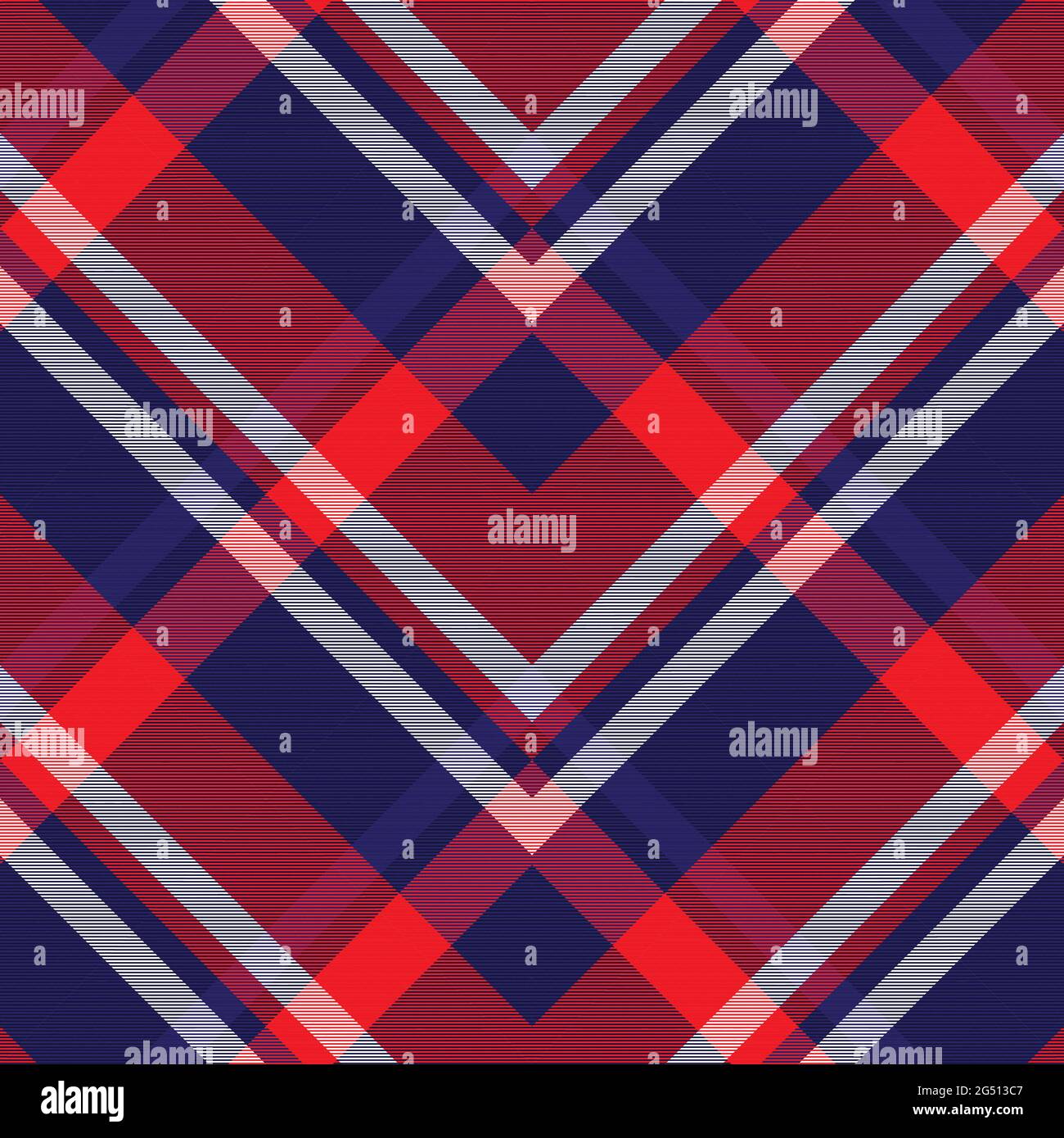 Chevron Plaid Tartan textured Seamless pattern design suitable for ...
