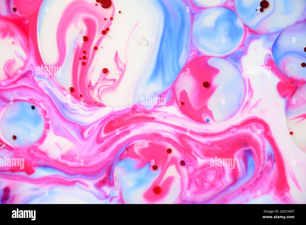 Abstract colors, backgrounds and textures. Food Coloring in milk. Food ...