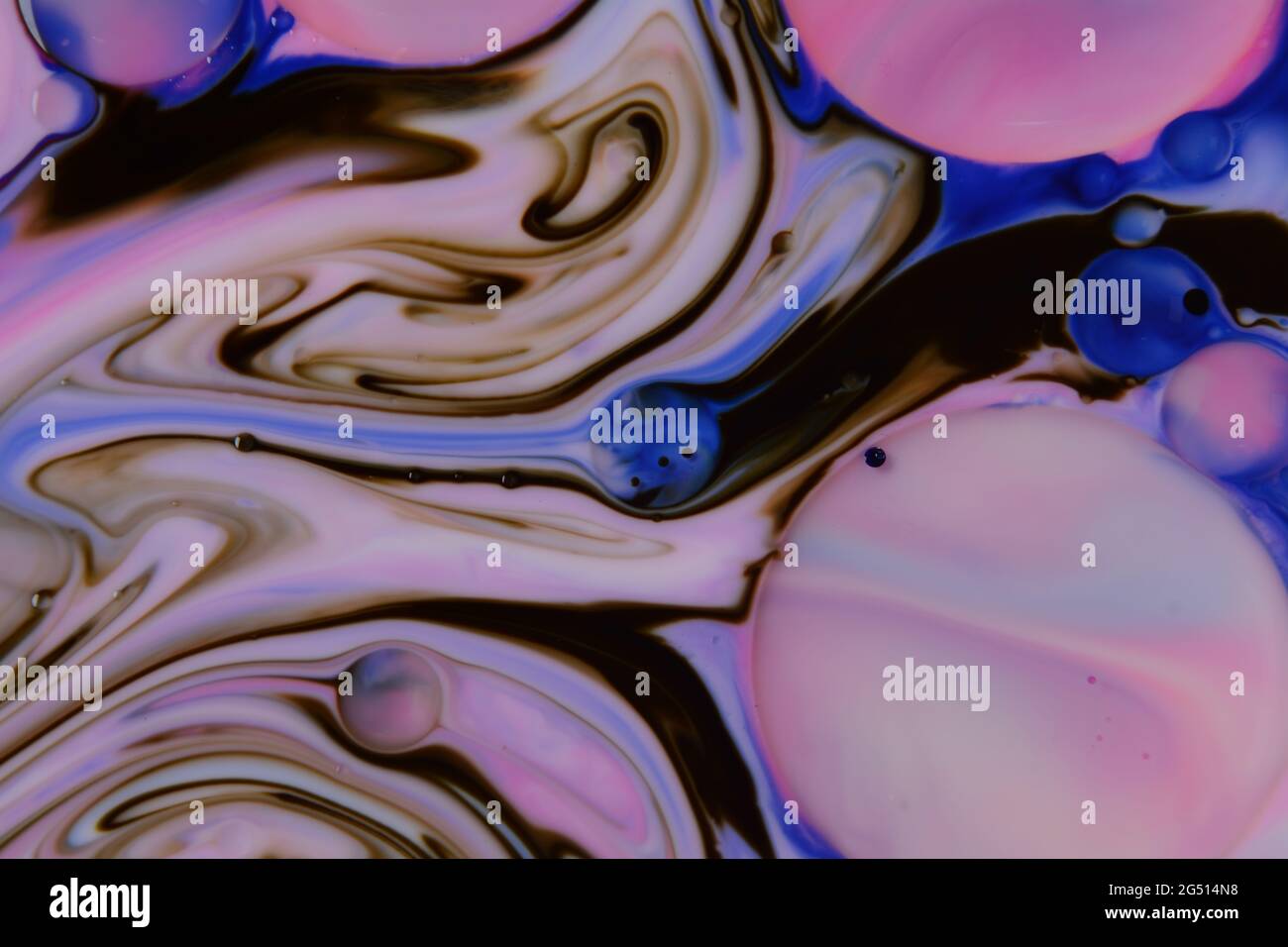 Abstract colors, backgrounds and textures. Food Coloring in milk. Food ...