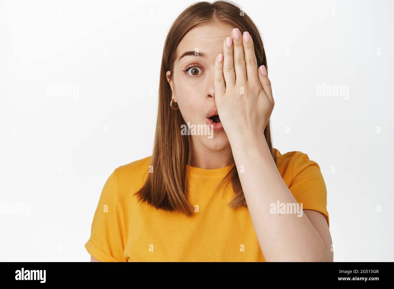Half of face hi-res stock photography and images - Alamy