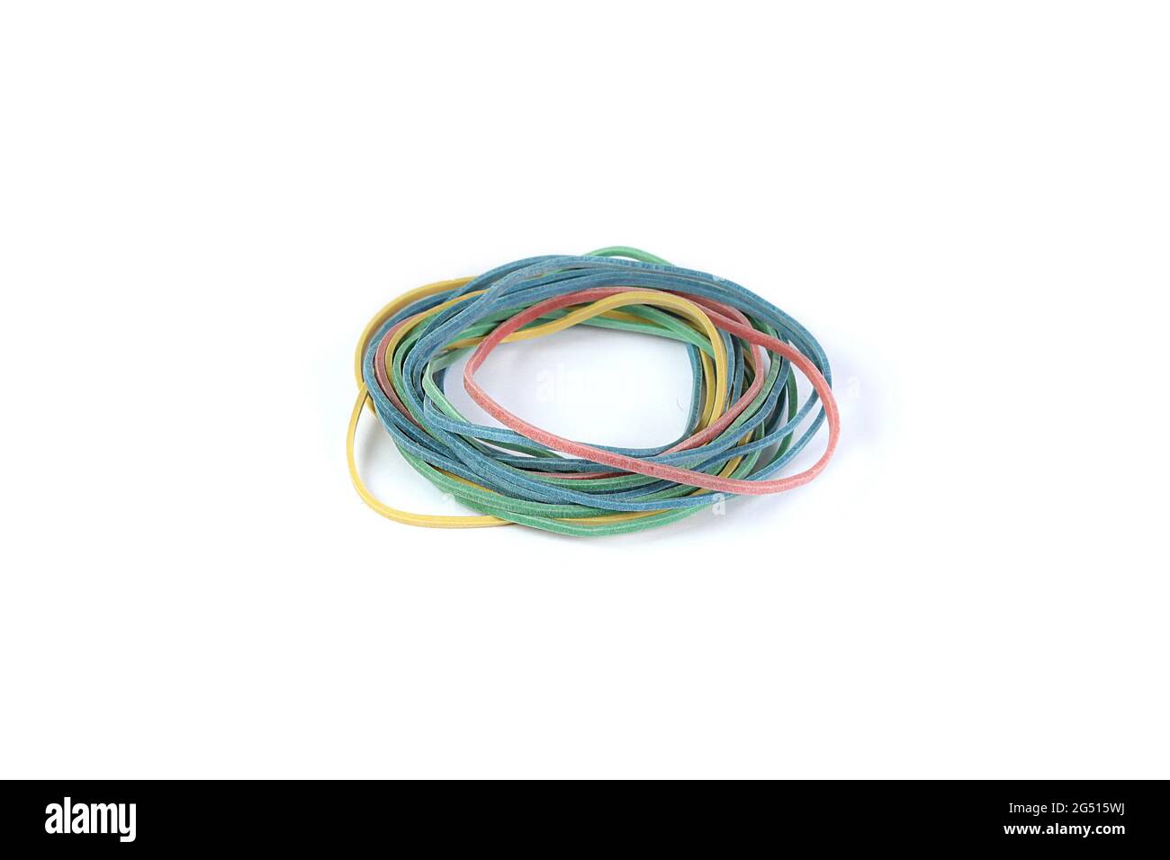 Many colored elastic bands hi-res stock photography and images - Alamy