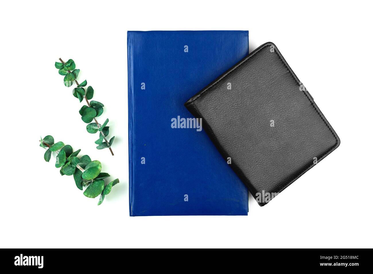 Workspace flat lay stationery Cut Out Stock Images & Pictures - Alamy