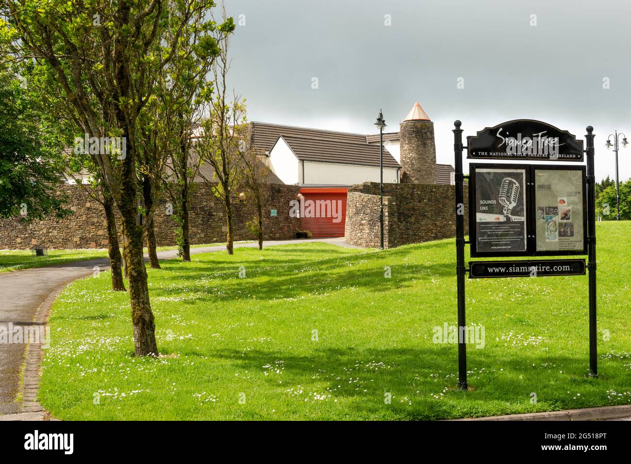 The National Folk Theatre Siamsa Tire at the town park in Tralee ...