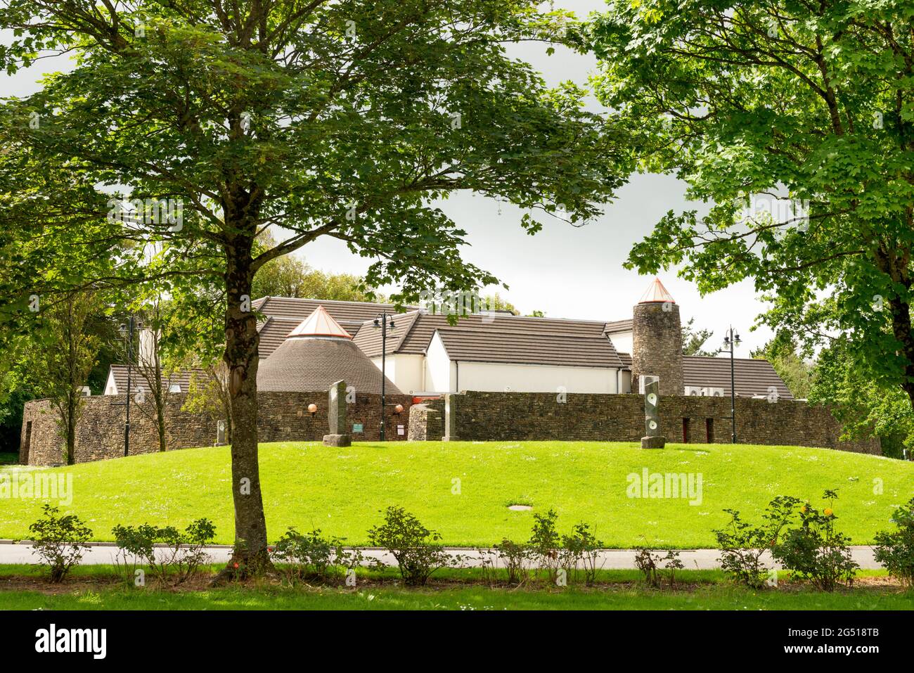 The National Folk Theatre Siamsa Tire at the town park in Tralee ...