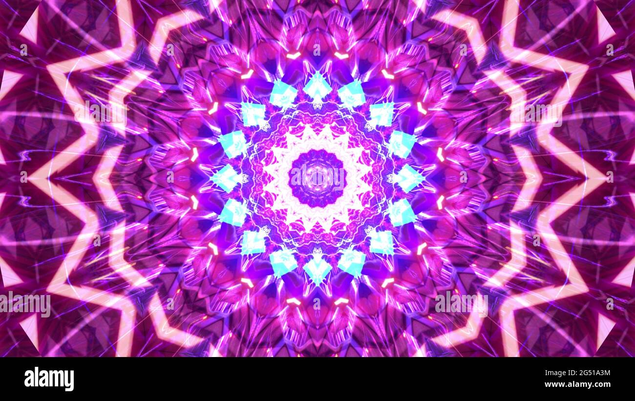 Background wallpaper illustration CGI beautiful colorful trippy pattern ...