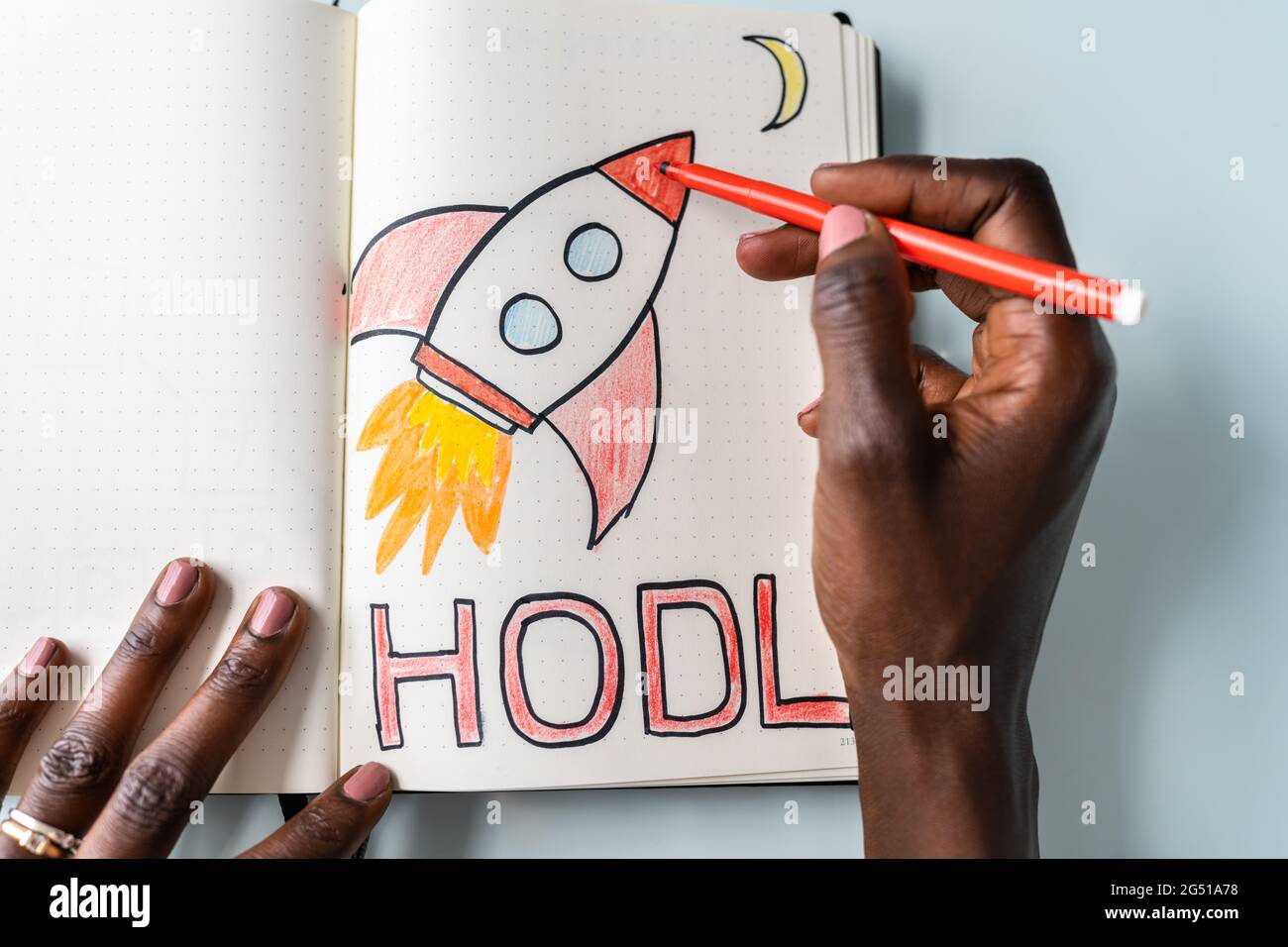 Moon diary hi-res stock photography and images - Alamy