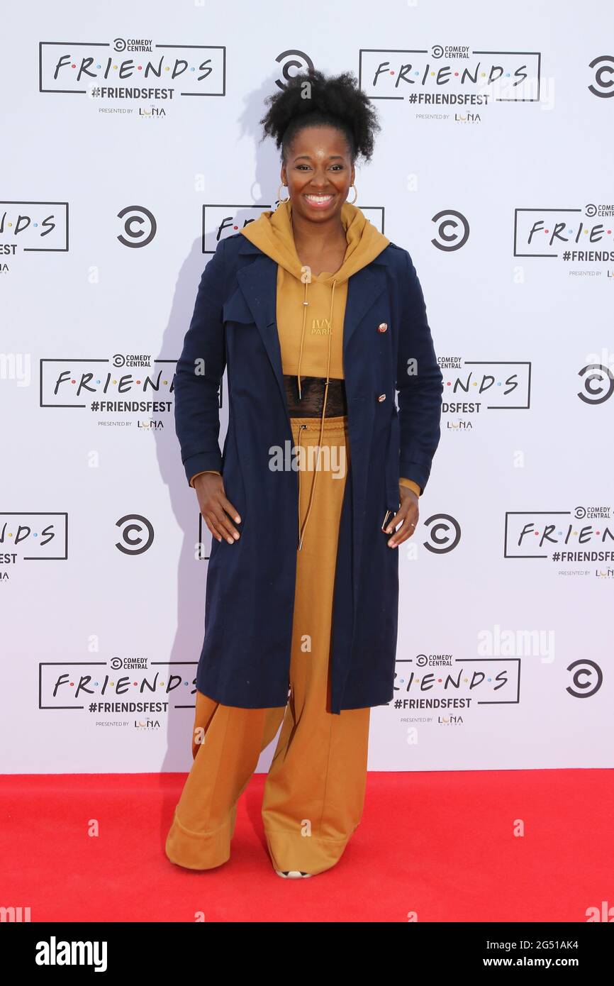 Jamelia, Comedy Central UK s FRIENDSFEST - VIP Arrivals, Clapham Common ...