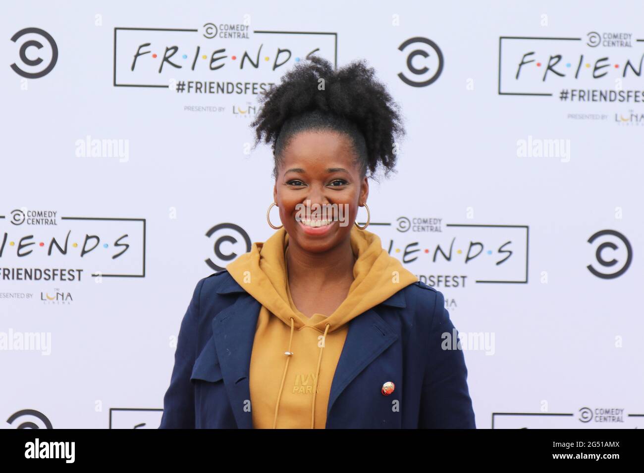 Jamelia, Comedy Central UK s FRIENDSFEST - VIP Arrivals, Clapham Common ...