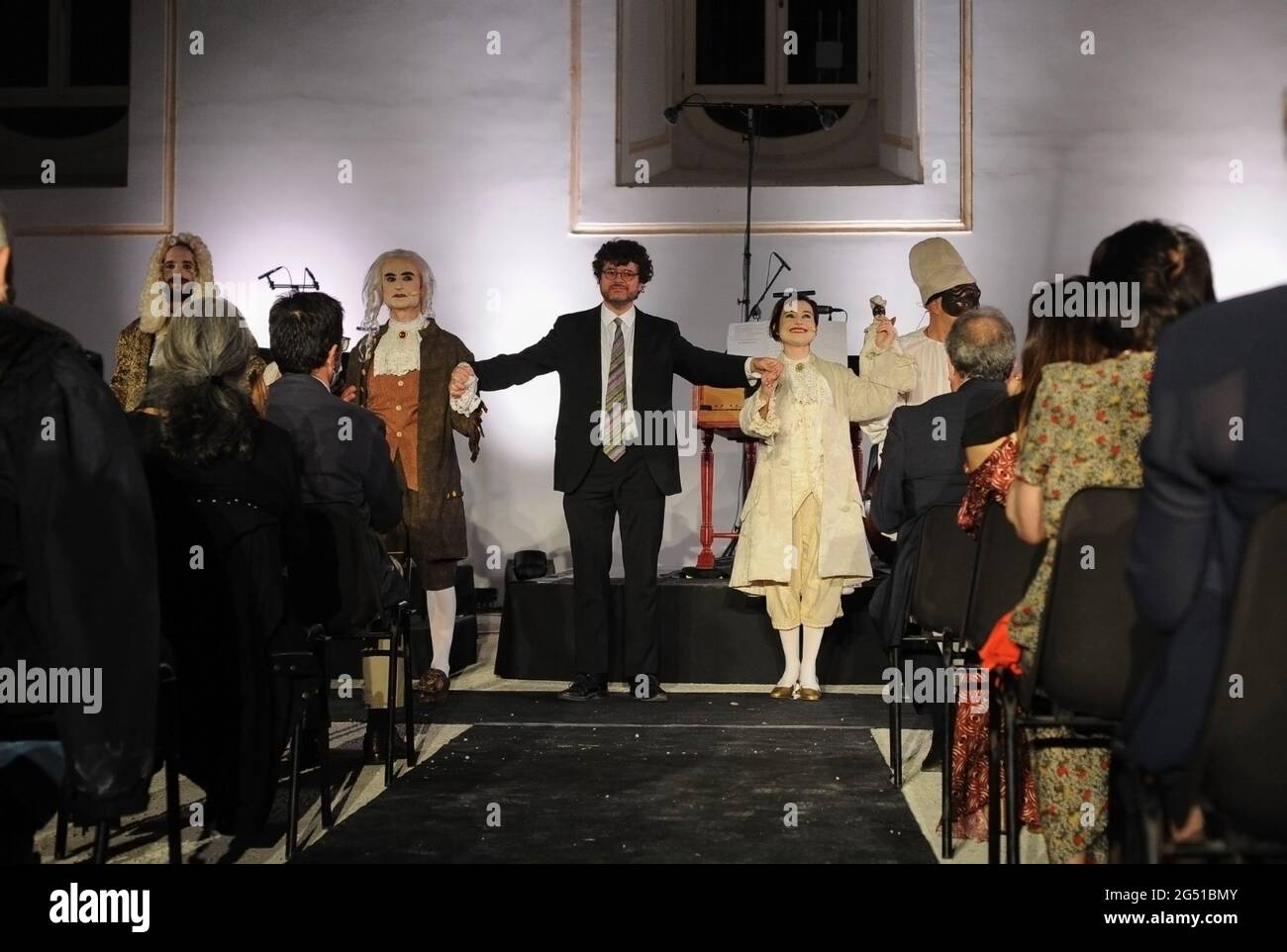 Portici, Italy. 09th June, 2021. The ensemble of Volcanic Talents of ...