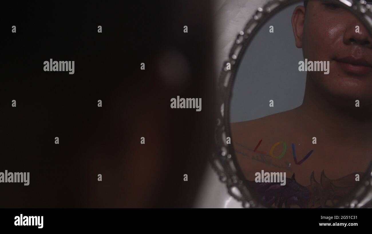 Kathmandu, Nepal. 06th June, 2021. Anish Tamang showed nothing is ...