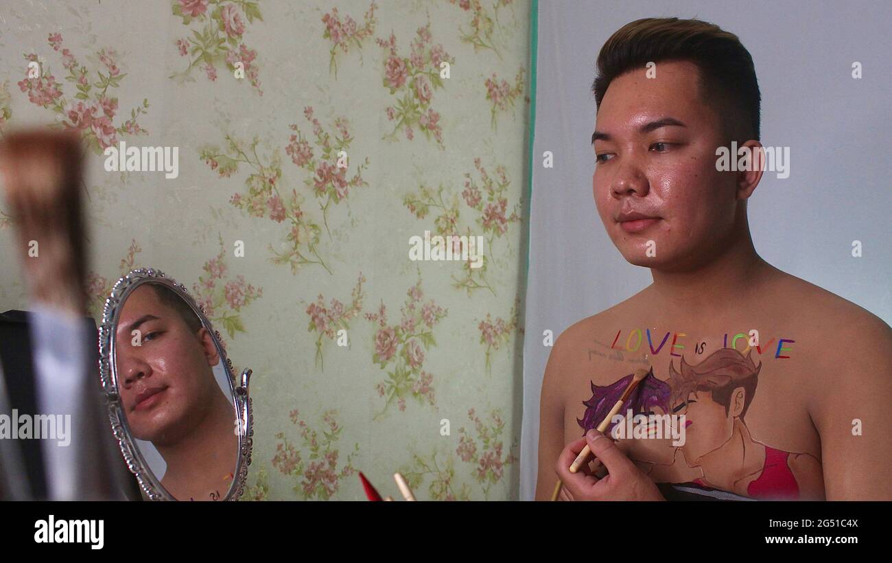 Kathmandu, Nepal. 24th June, 2021. Anish Tamang showed nothing is ...