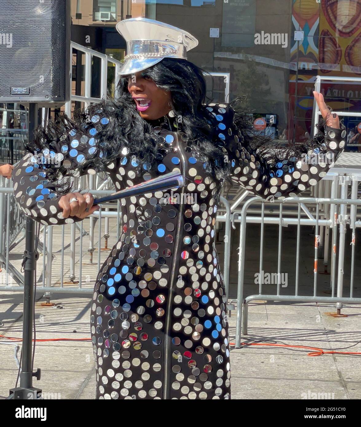 New York, NY, USA. 24th June, 2021. Jahlisa A. Ross at Protect Black ...