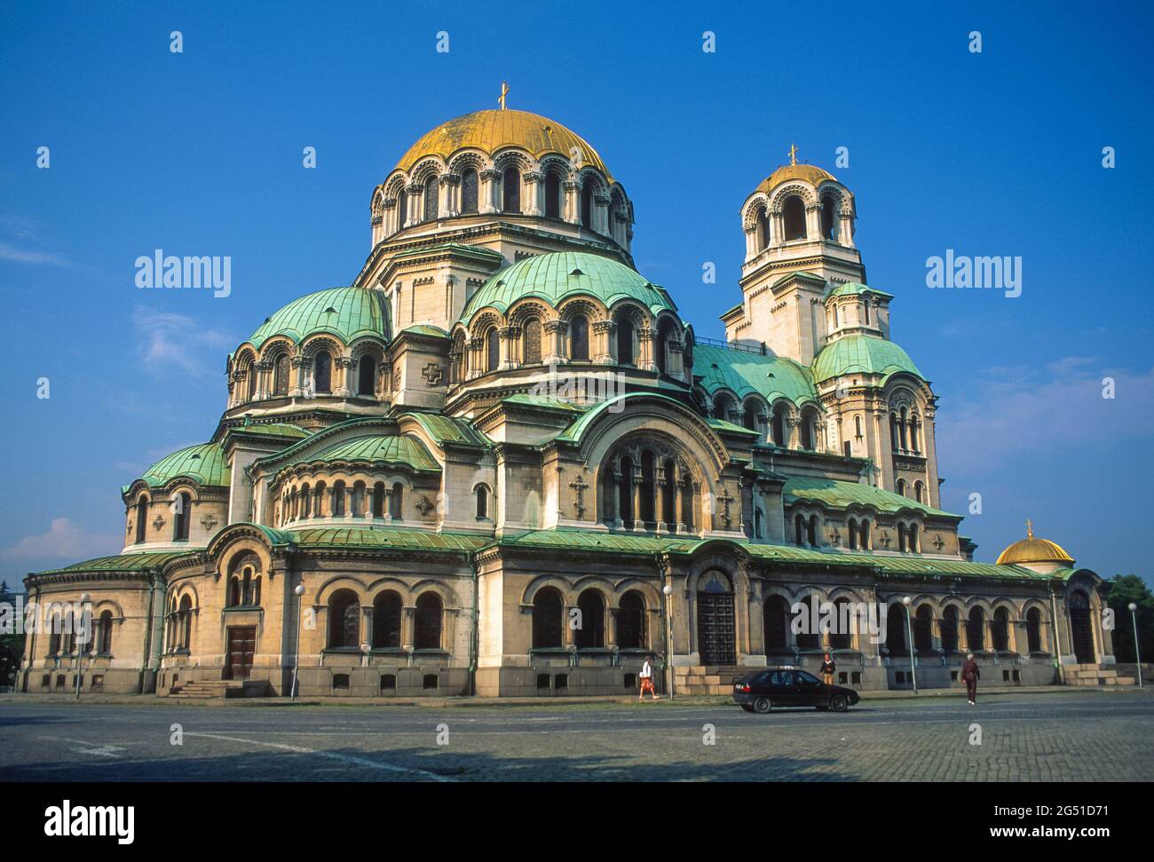 SOFIA, BULGARIA - Alexander Nevsky Cathedral exterior Stock Photo - Alamy