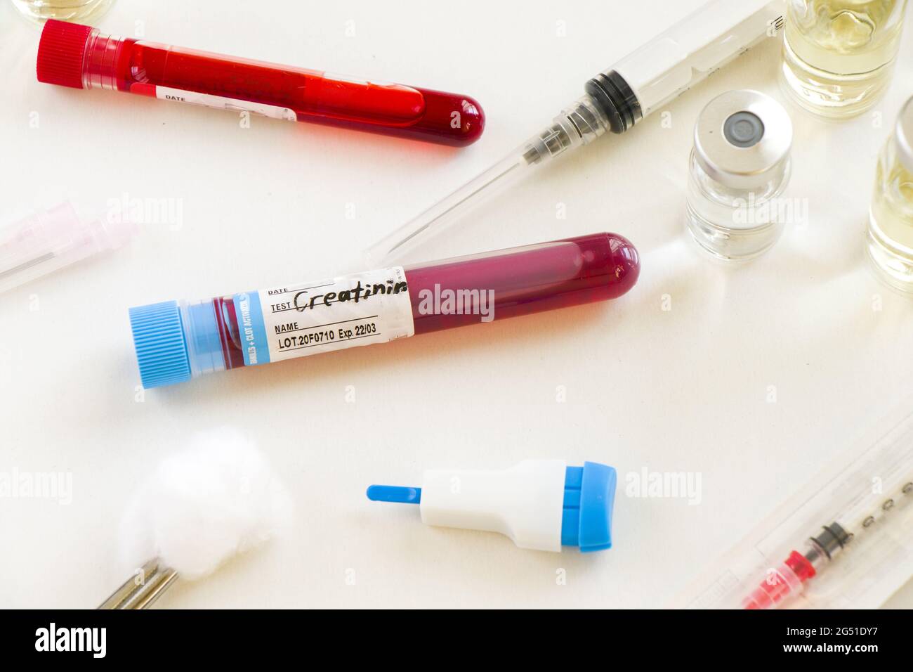 Creatinine blood test hi-res stock photography and images - Alamy
