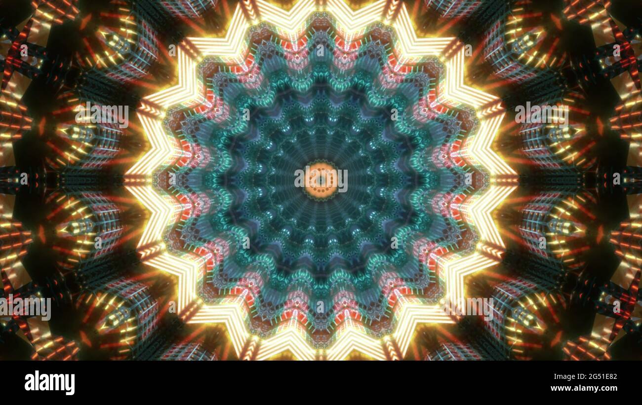 Background wallpaper illustration CGI beautiful colorful trippy pattern ...