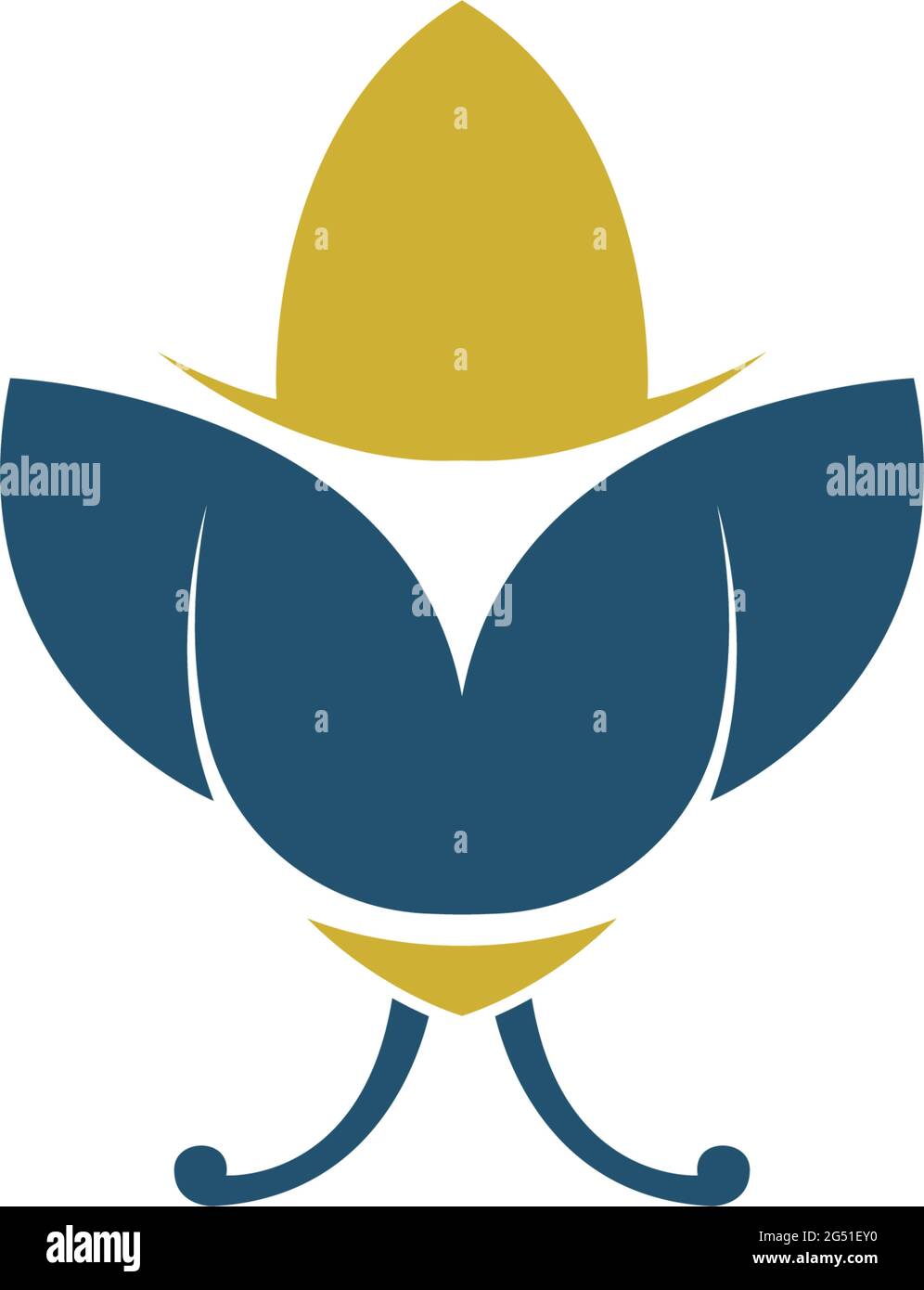 Fireflies icon logo simple design vector template illustration Stock ...