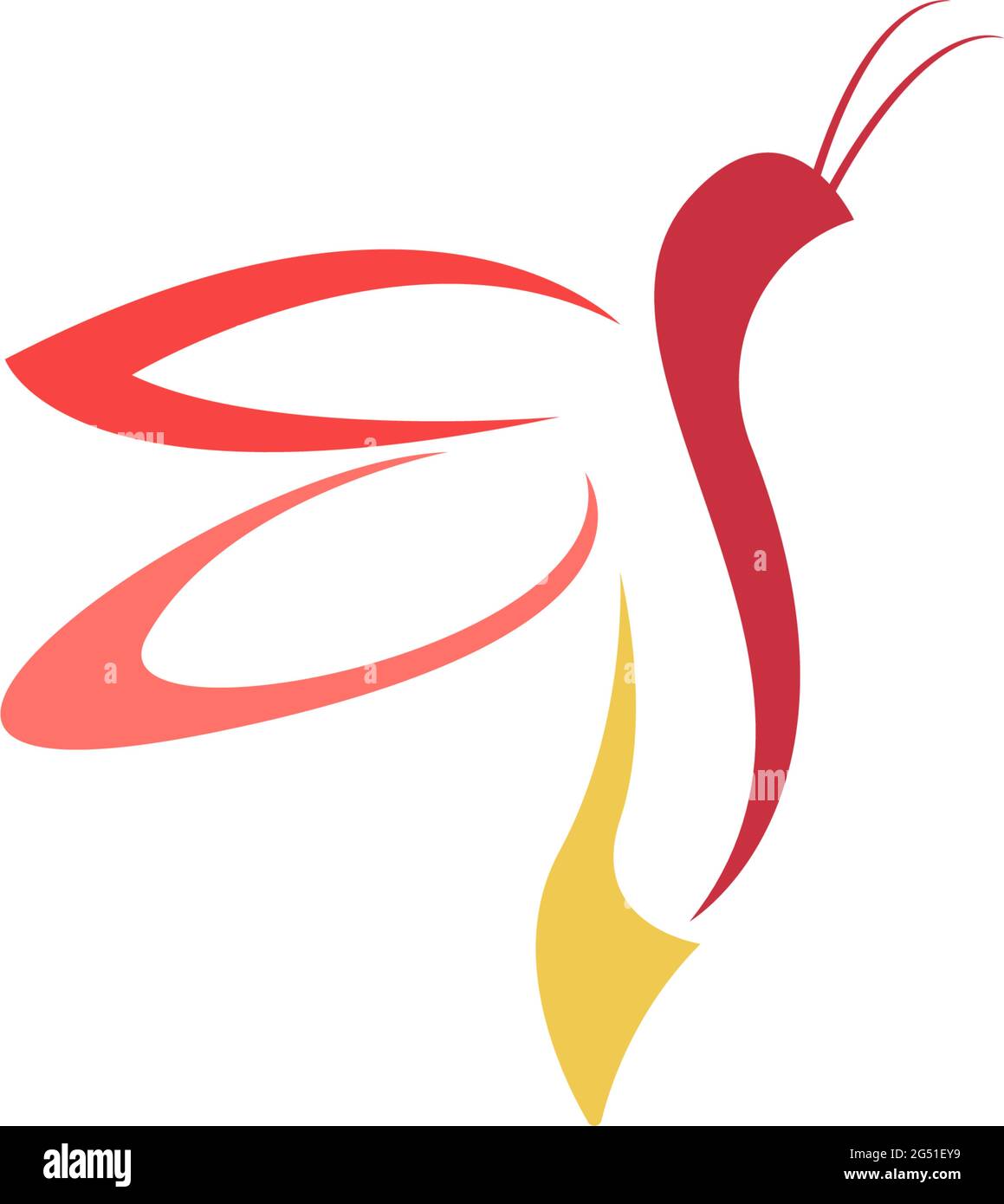 Fireflies icon logo simple design vector template illustration Stock ...