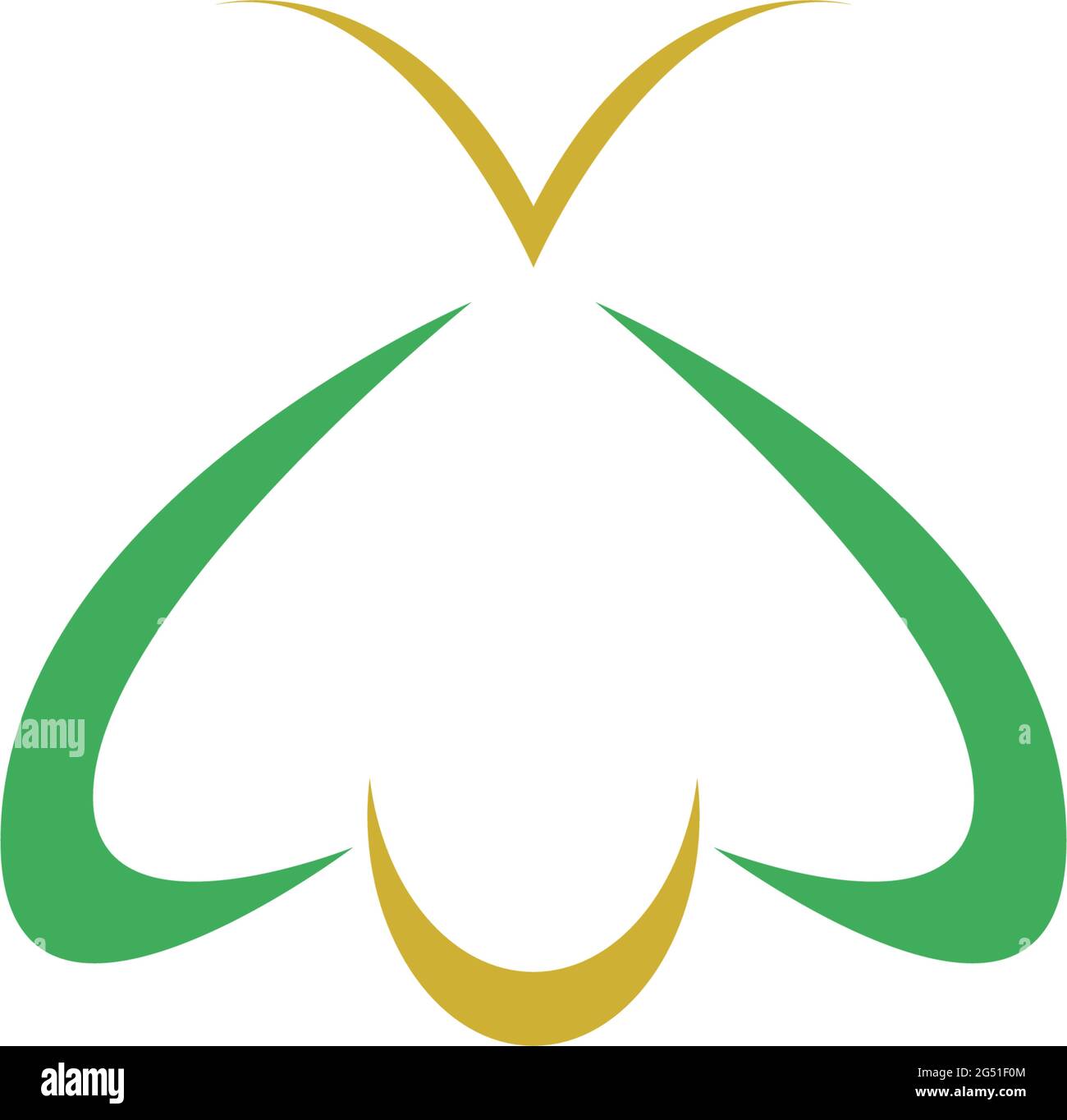 Fireflies icon logo simple design vector template illustration Stock ...