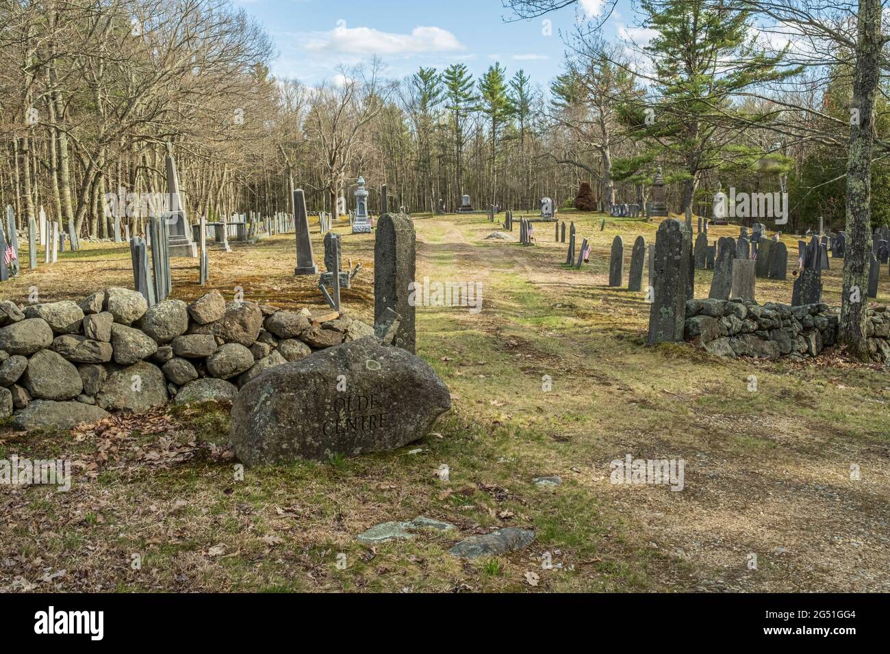 Royalston center cemetery hi-res stock photography and images - Alamy