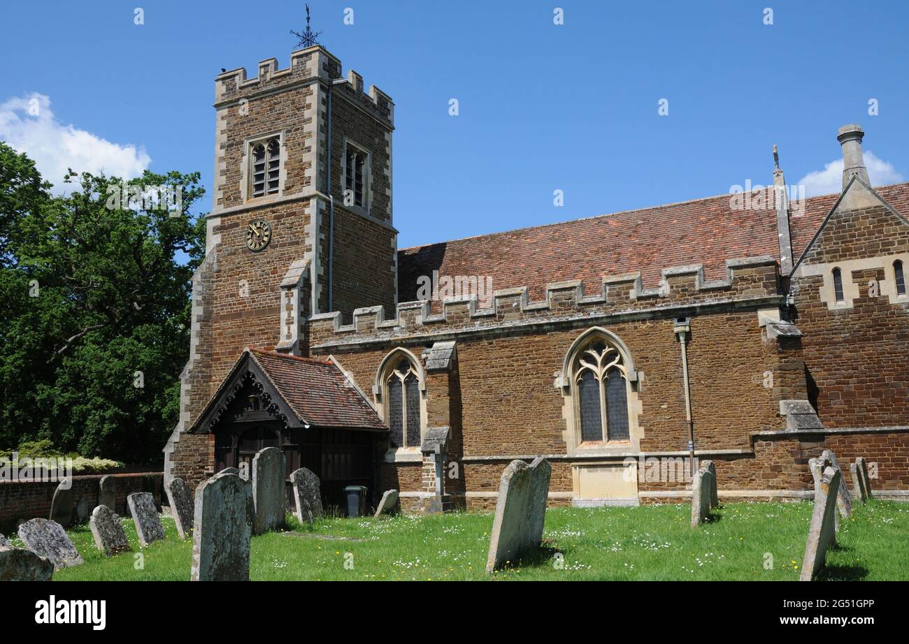 All Saints Church, Campton, Bedfordshire Stock Photo - Alamy