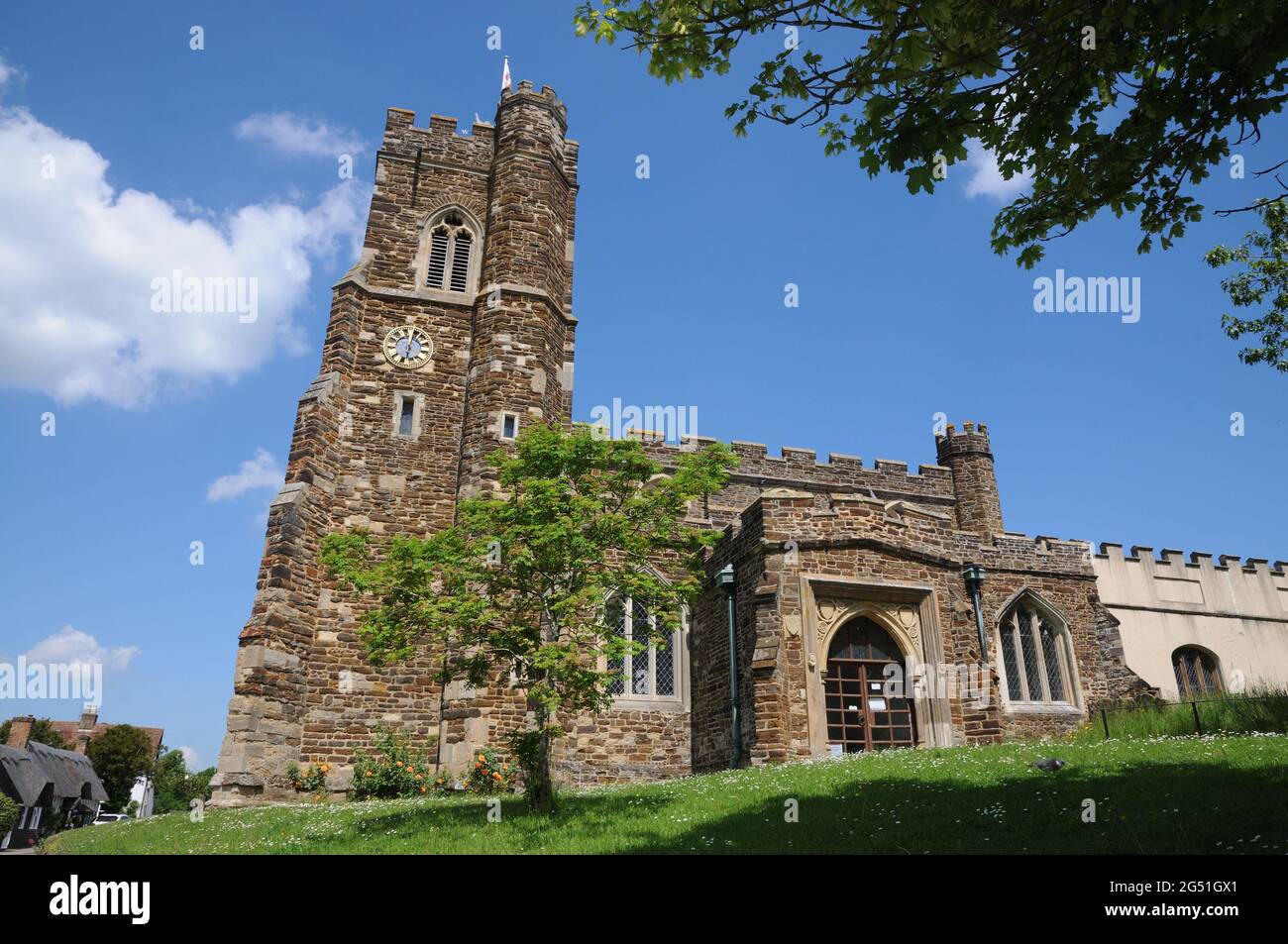 St John the Baptist Church, Flitton, Bedfordshire Stock Photo - Alamy