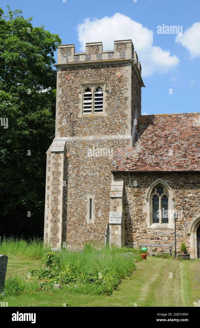 St Margaret's Church, Higham Gobion, Bedfordshire Stock Photo - Alamy