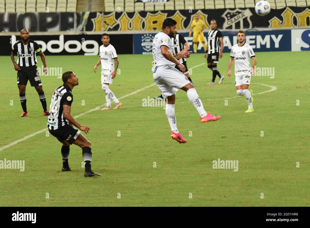Fortaleza, Brazil. 24th June, 2021. Hulk of Atletico MG during the ...