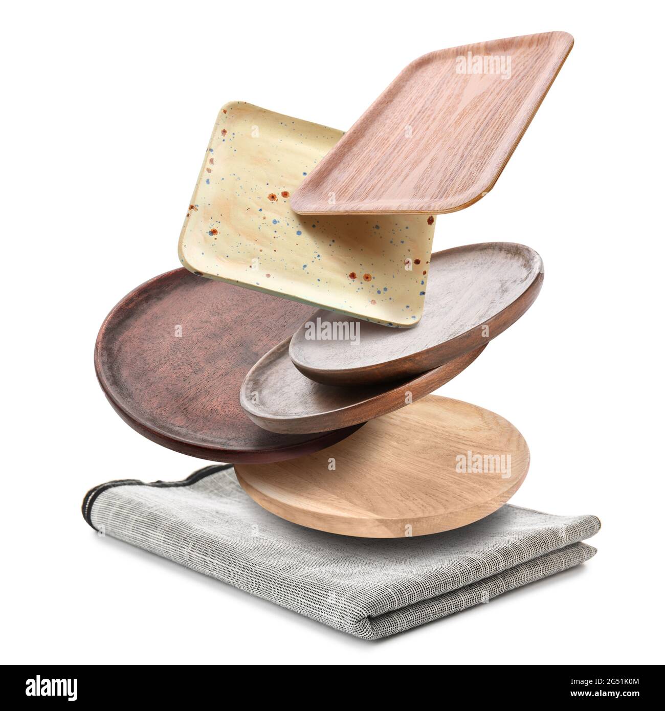 Flying plates hi-res stock photography and images - Alamy