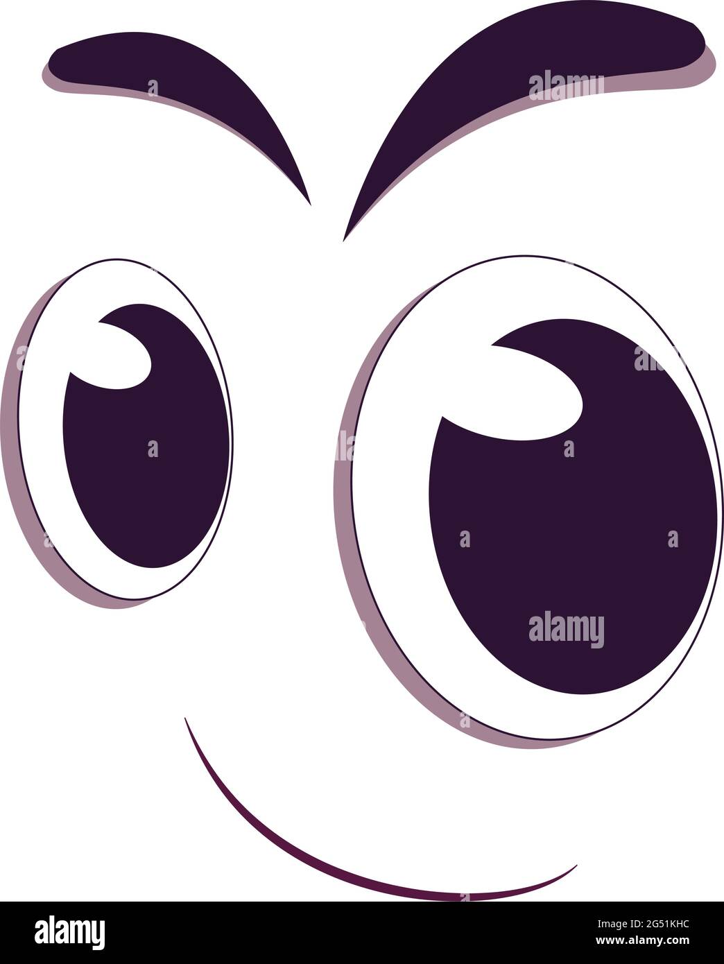 Happy sad expression Stock Vector Images - Alamy
